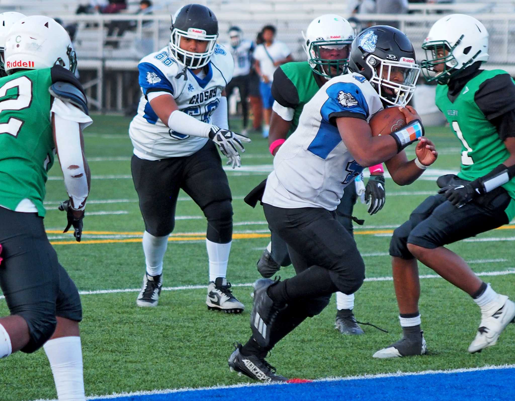 Wilby High School football vs. Crosby photos