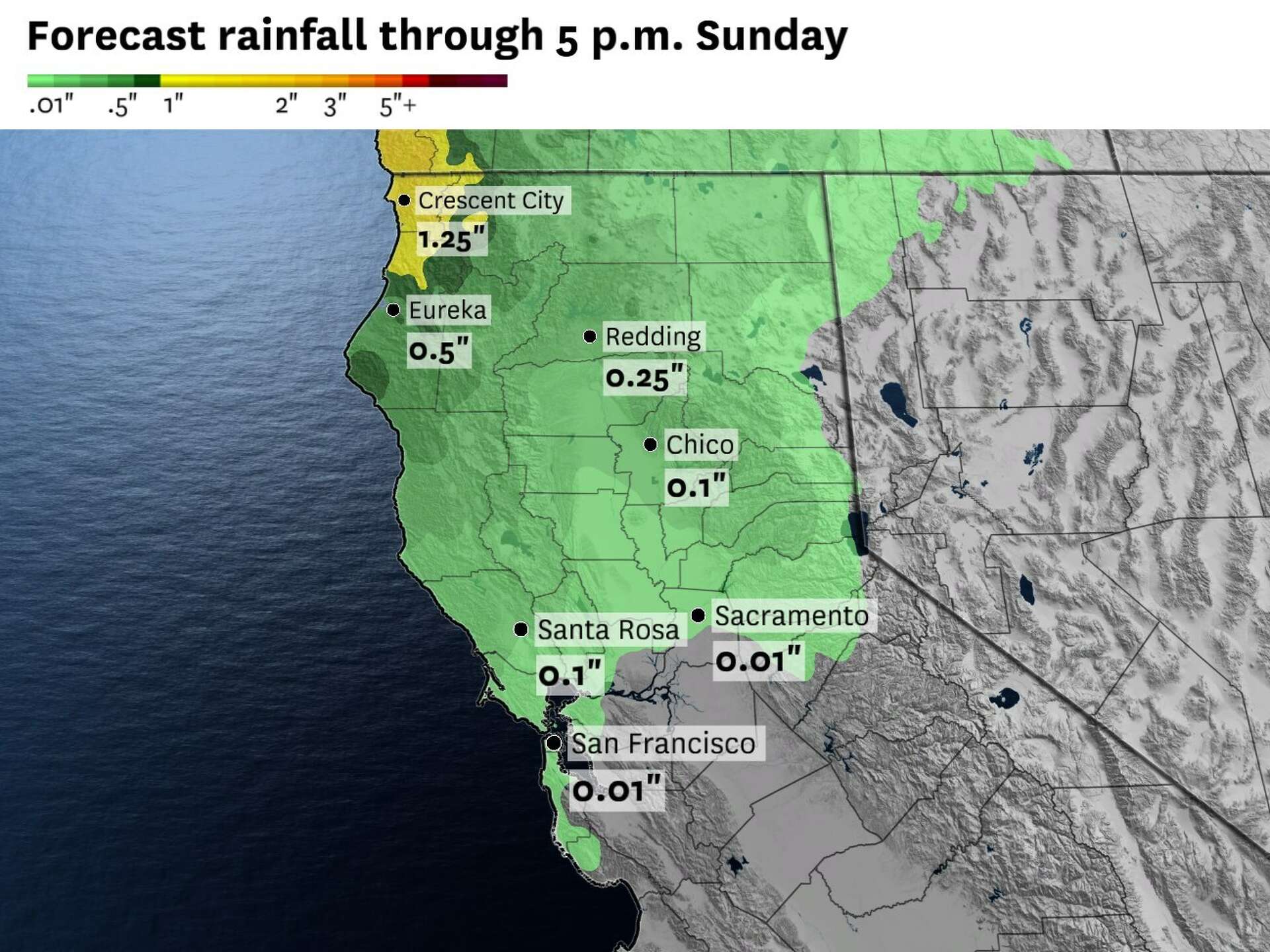 Distant storm to bring unsettled weather to Northern California