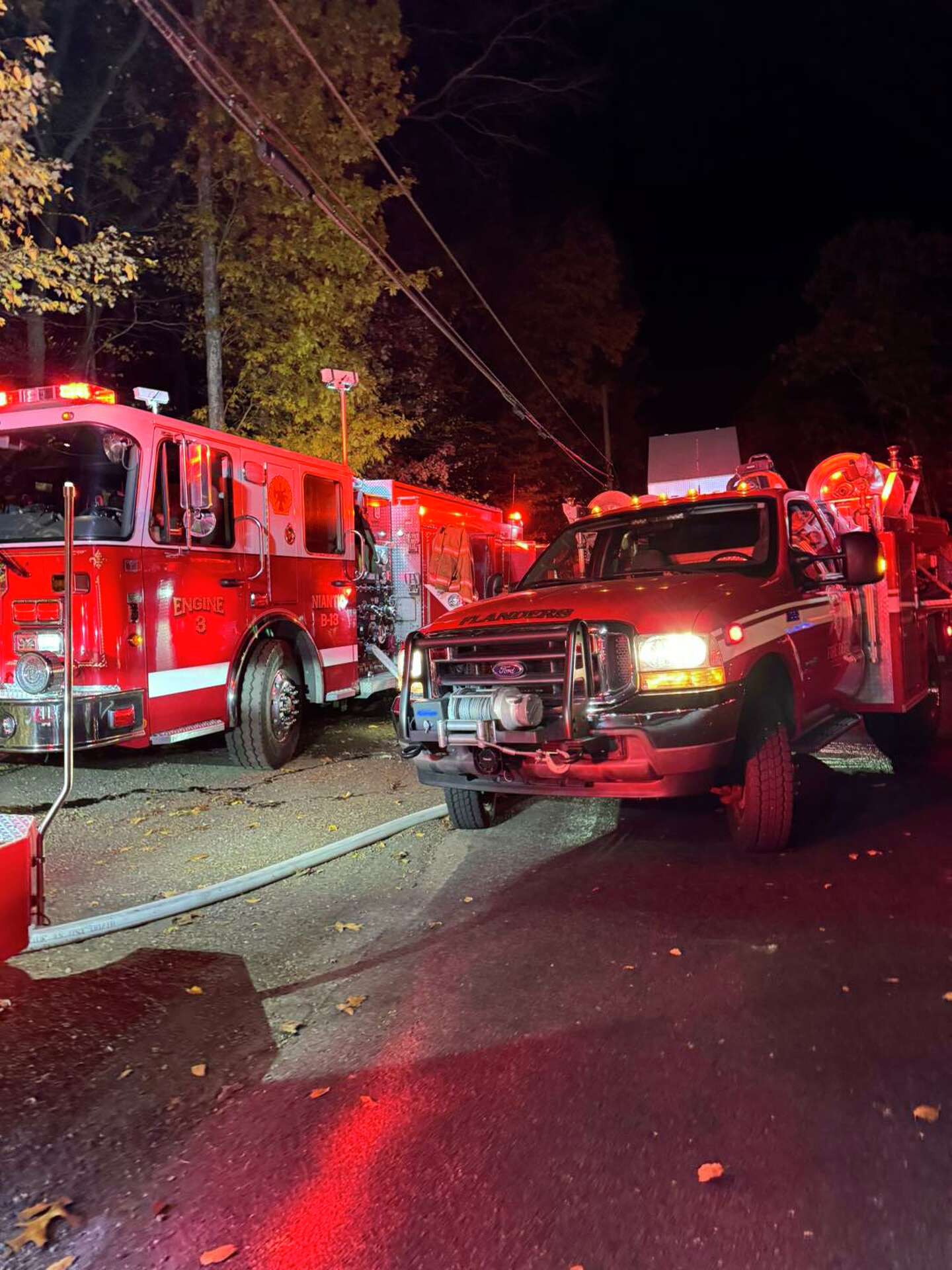 5-acre brush fire near I-95 extinguished in East Lyme, officials say