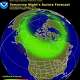NOAA issues Oct. 25-26 view line map for the northern lights