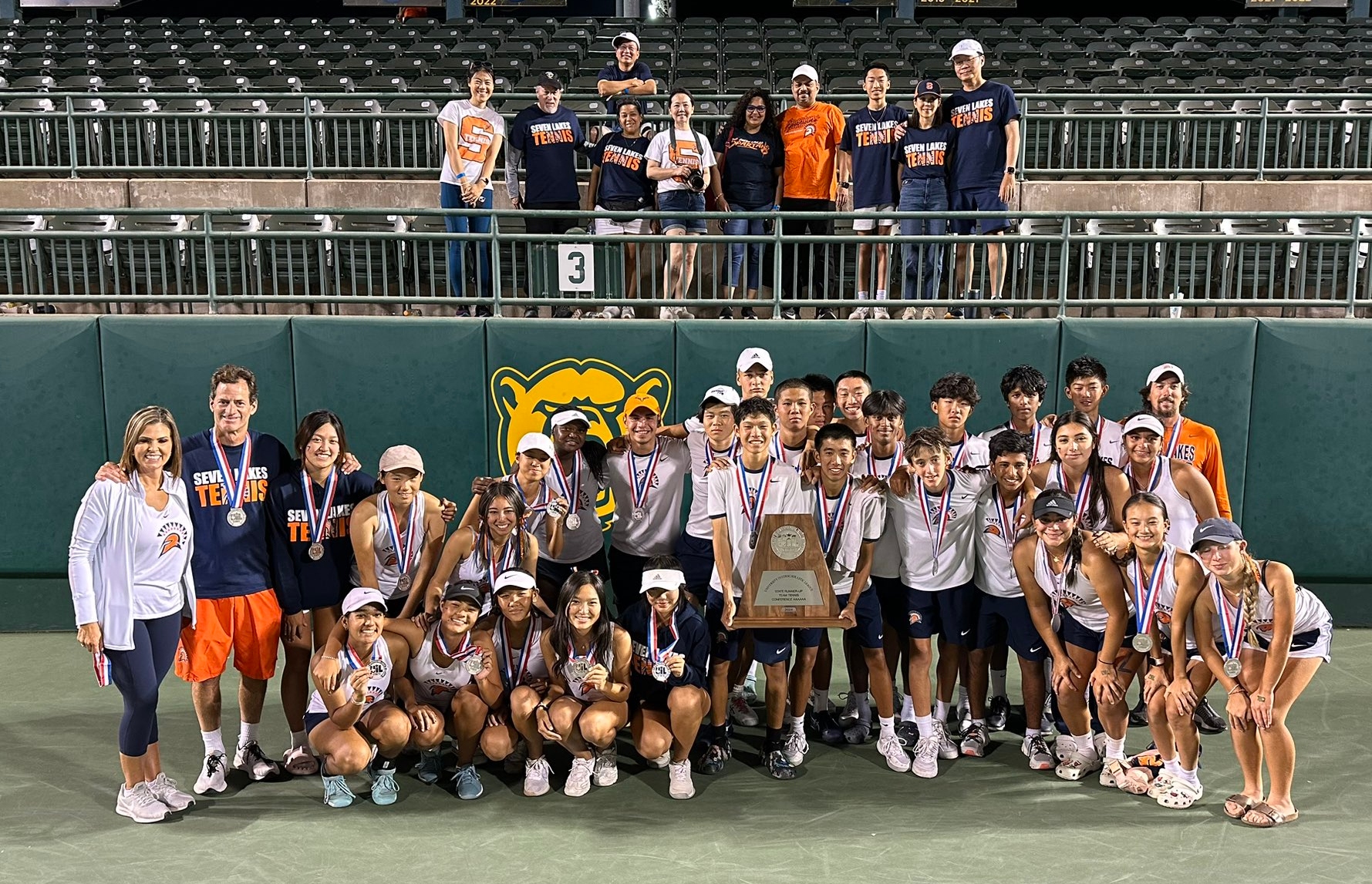 Seven Lakes falls to Round Rock Westwood in 6A team tennis state final