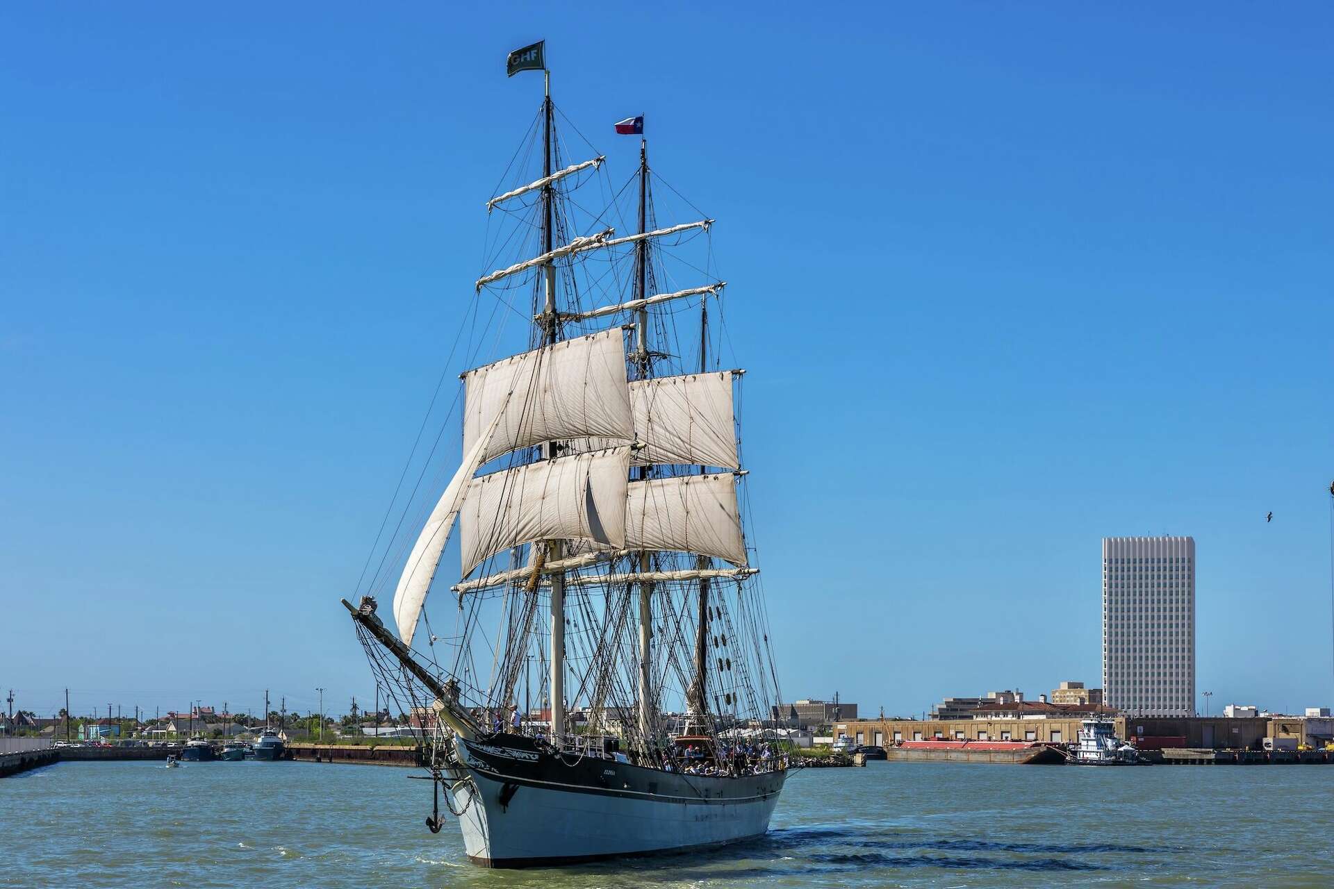 How an 1877 tall ship helped rescue a Texas island's future