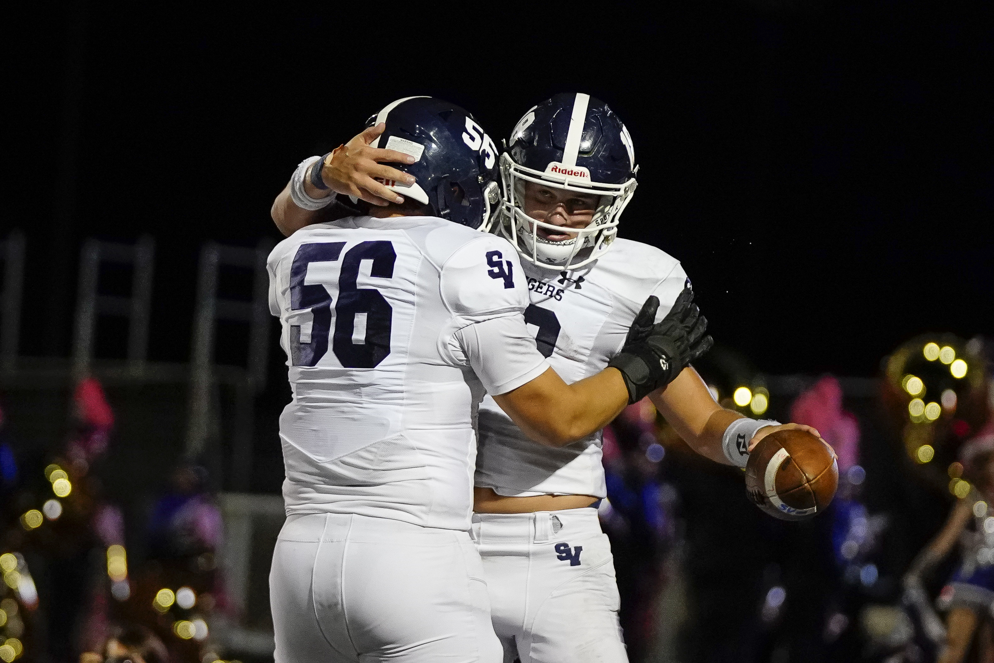 Smithson Valley's Cade Spradling is shining as two-way player