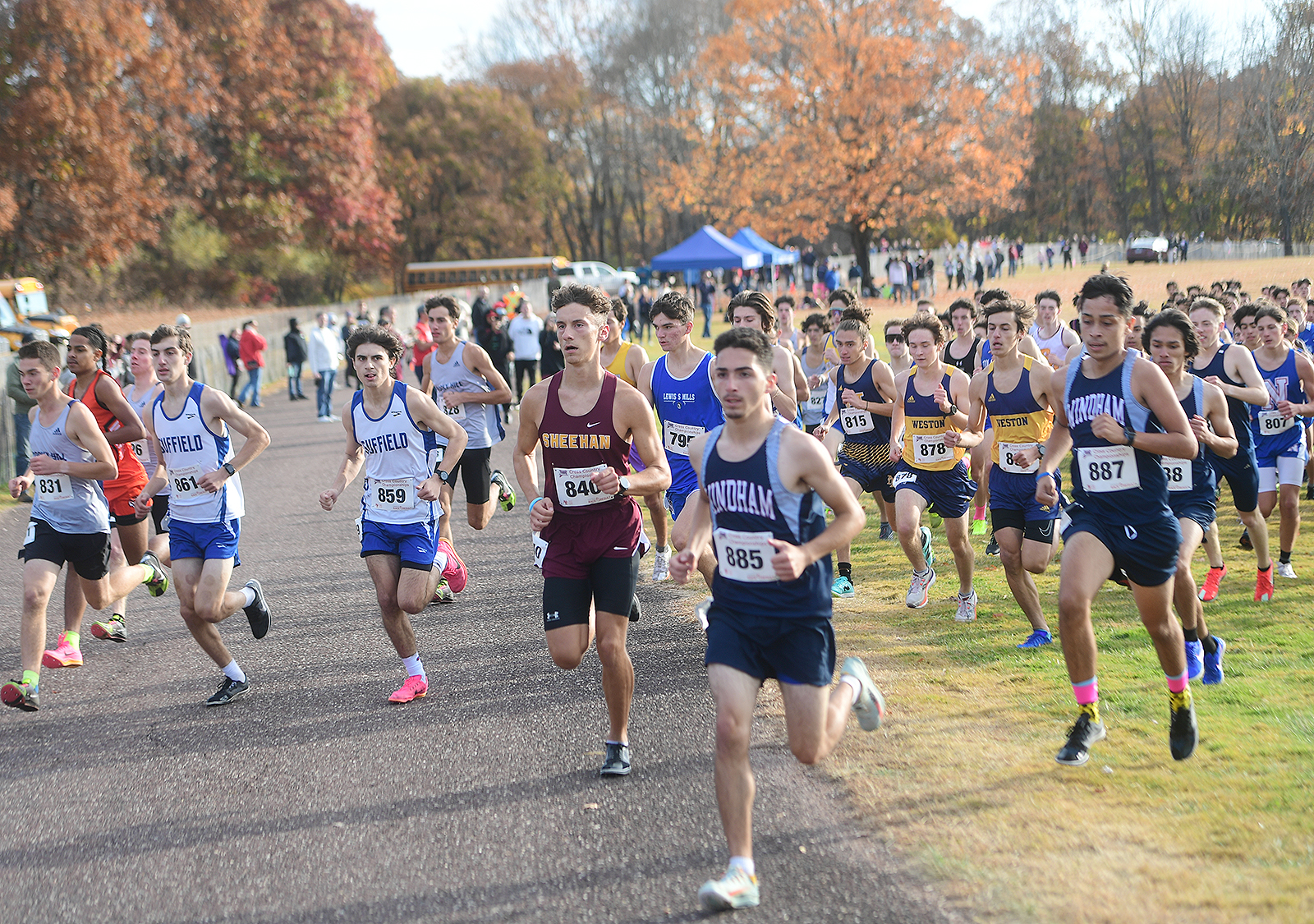 2024 CT high school boys cross country championships roundup.