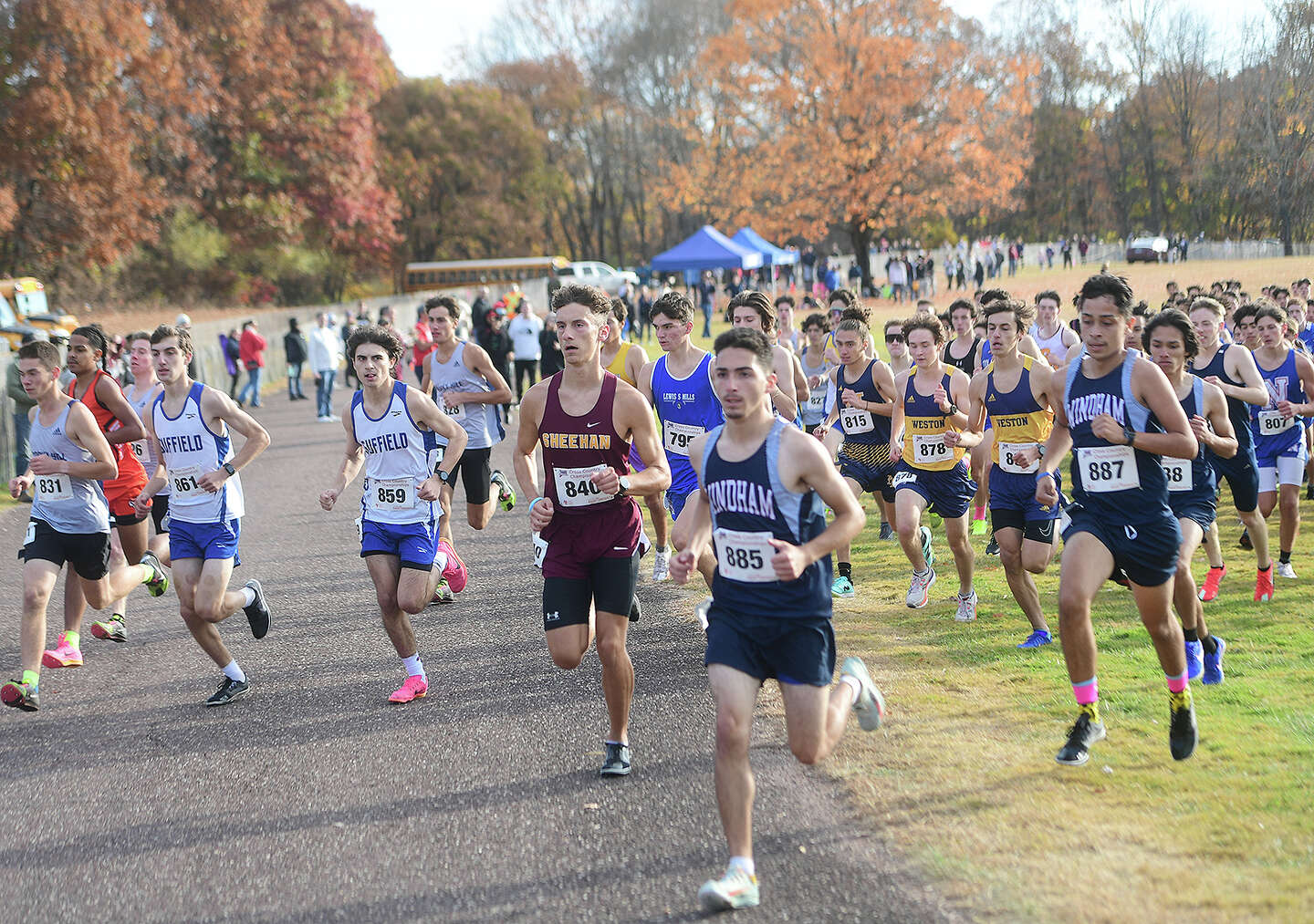 2024 CT high school boys cross country championships roundup.
