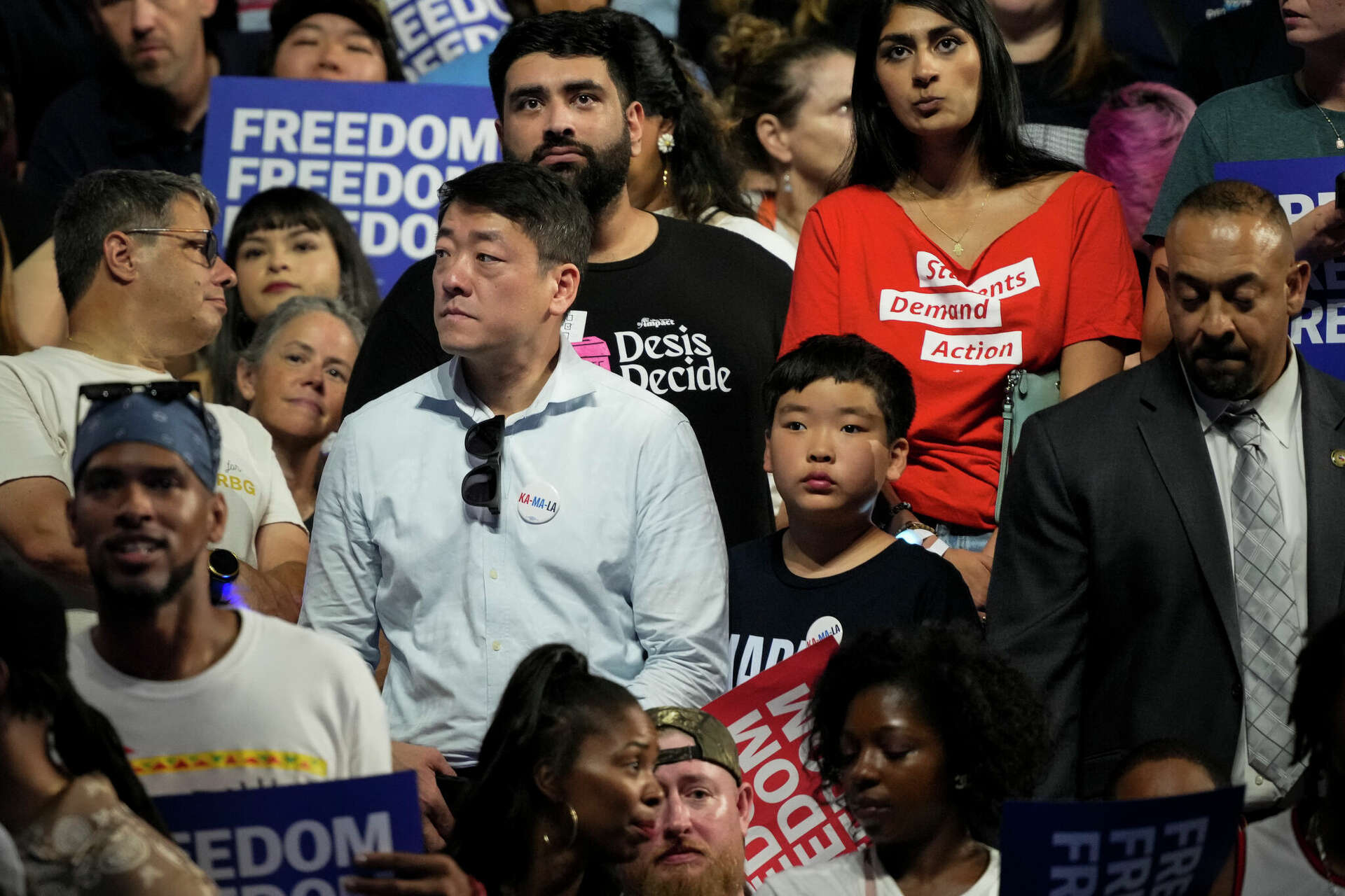 Kamala Harris’ Houston rally draws stars like Beyoncé, Willie Nelson