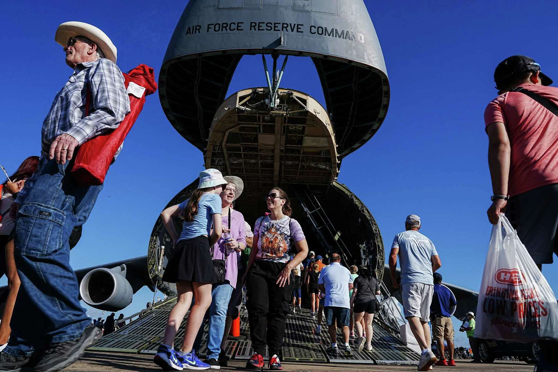 Wings Over Houston: Blue Angels, historic warplanes shine on first day