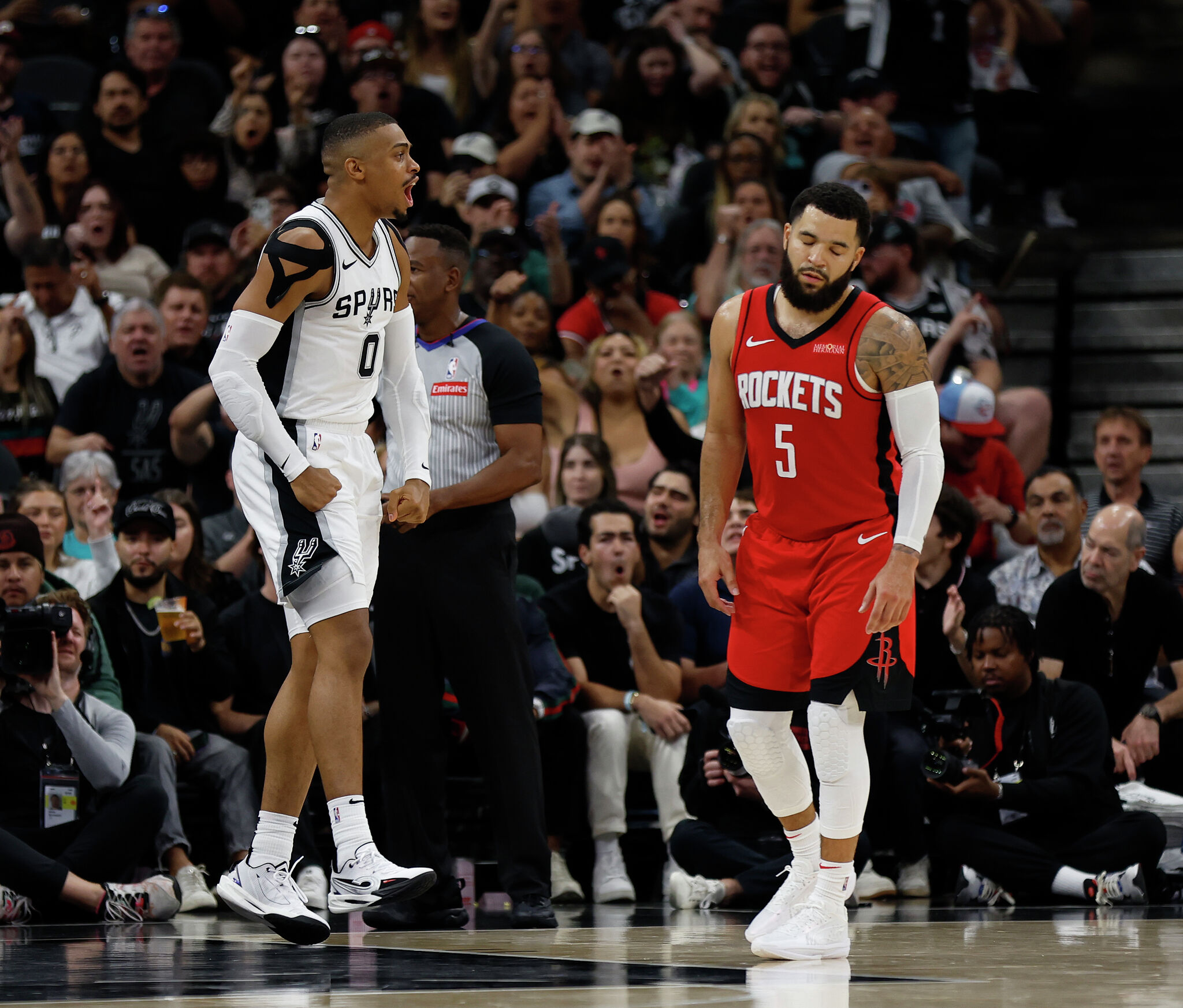 Houston Rockets' comeback bid comes up empty against SA Spurs