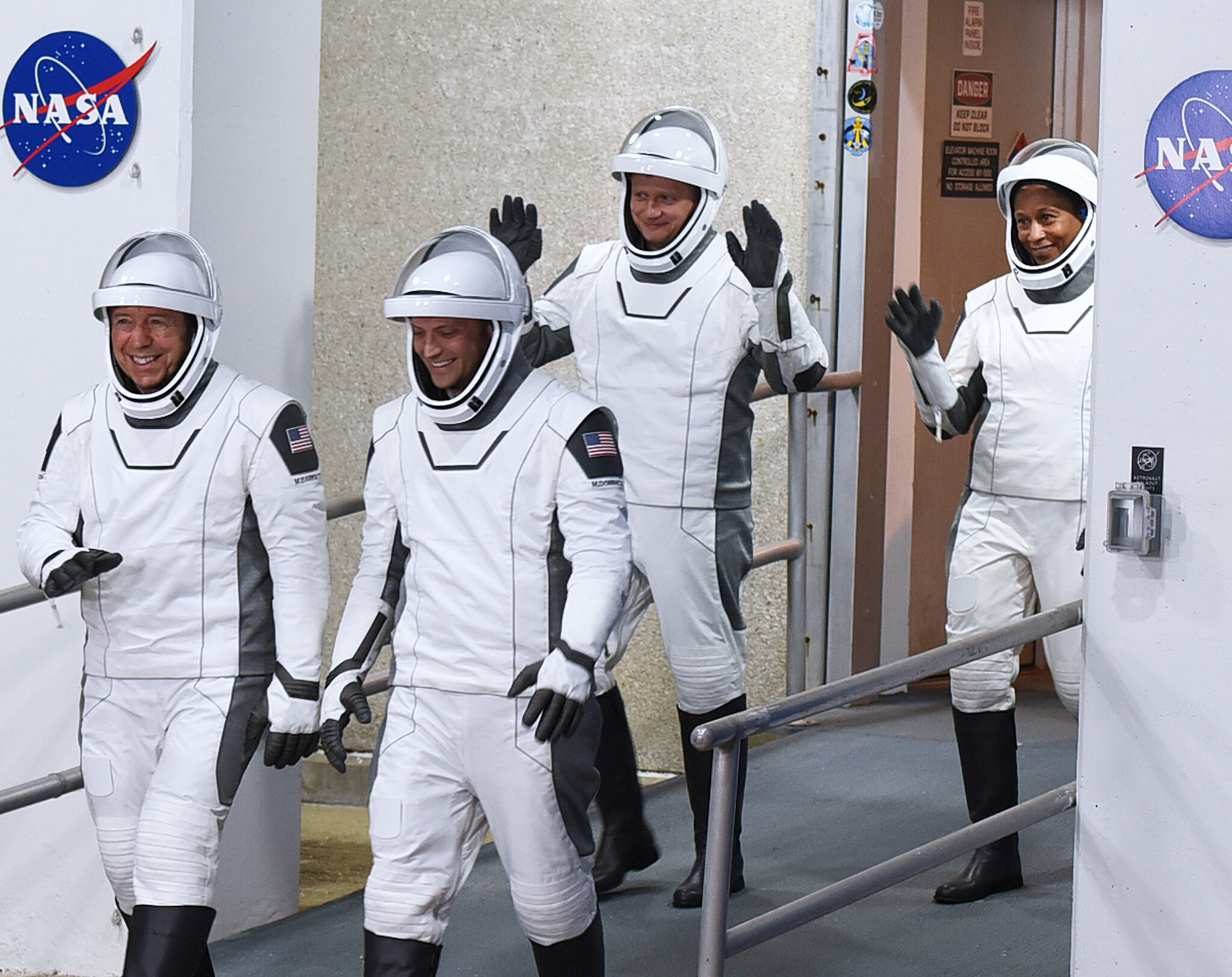 NASA astronaut released from hospital after mission