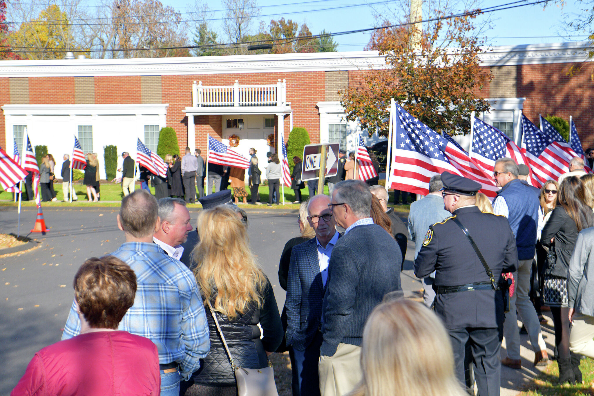 Hundreds honor firefighter killed fighting Berlin brush fire
