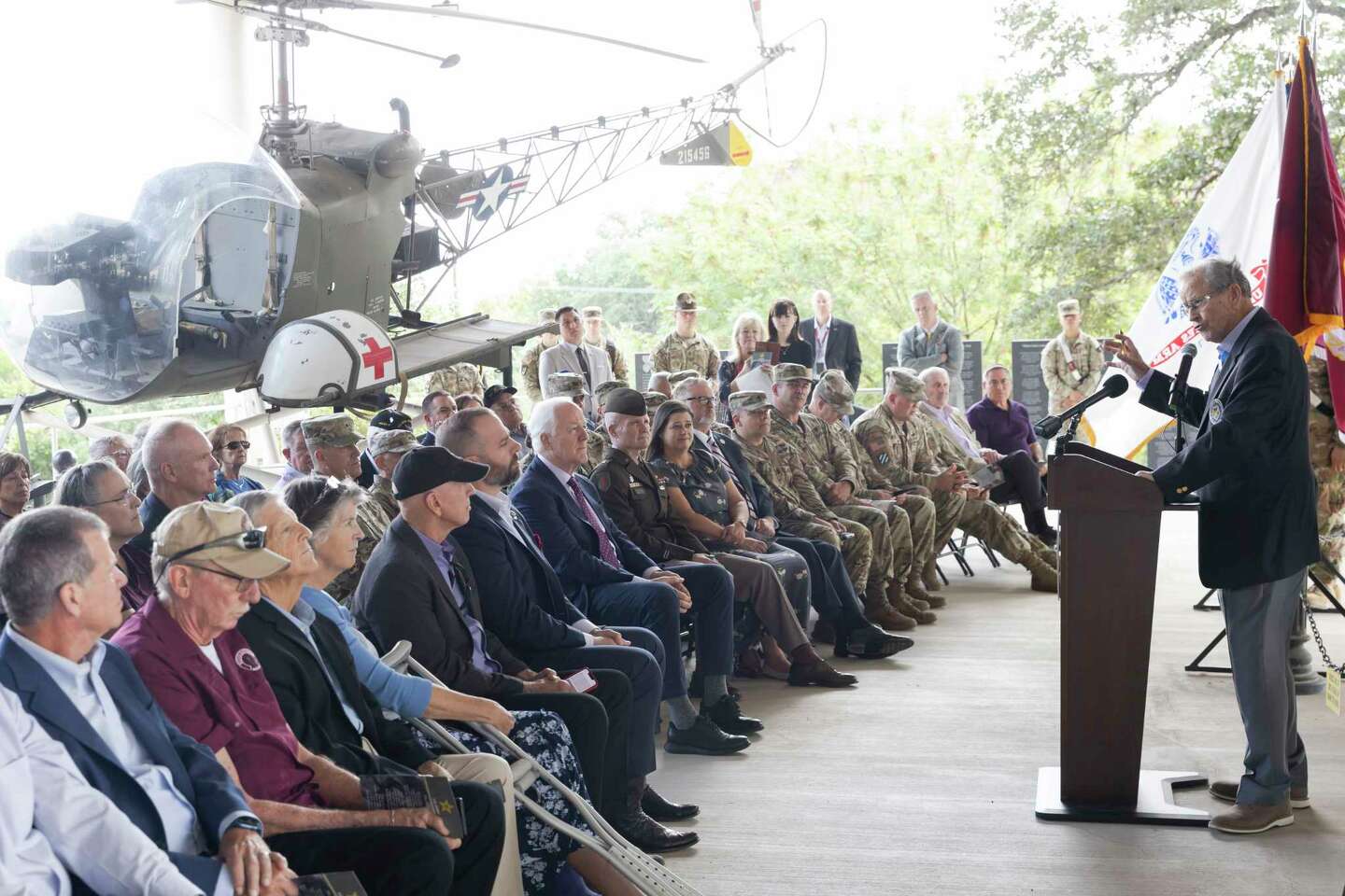 Vietnam ‘Dustoff’ crews saluted in ceremony at Fort Sam Houston