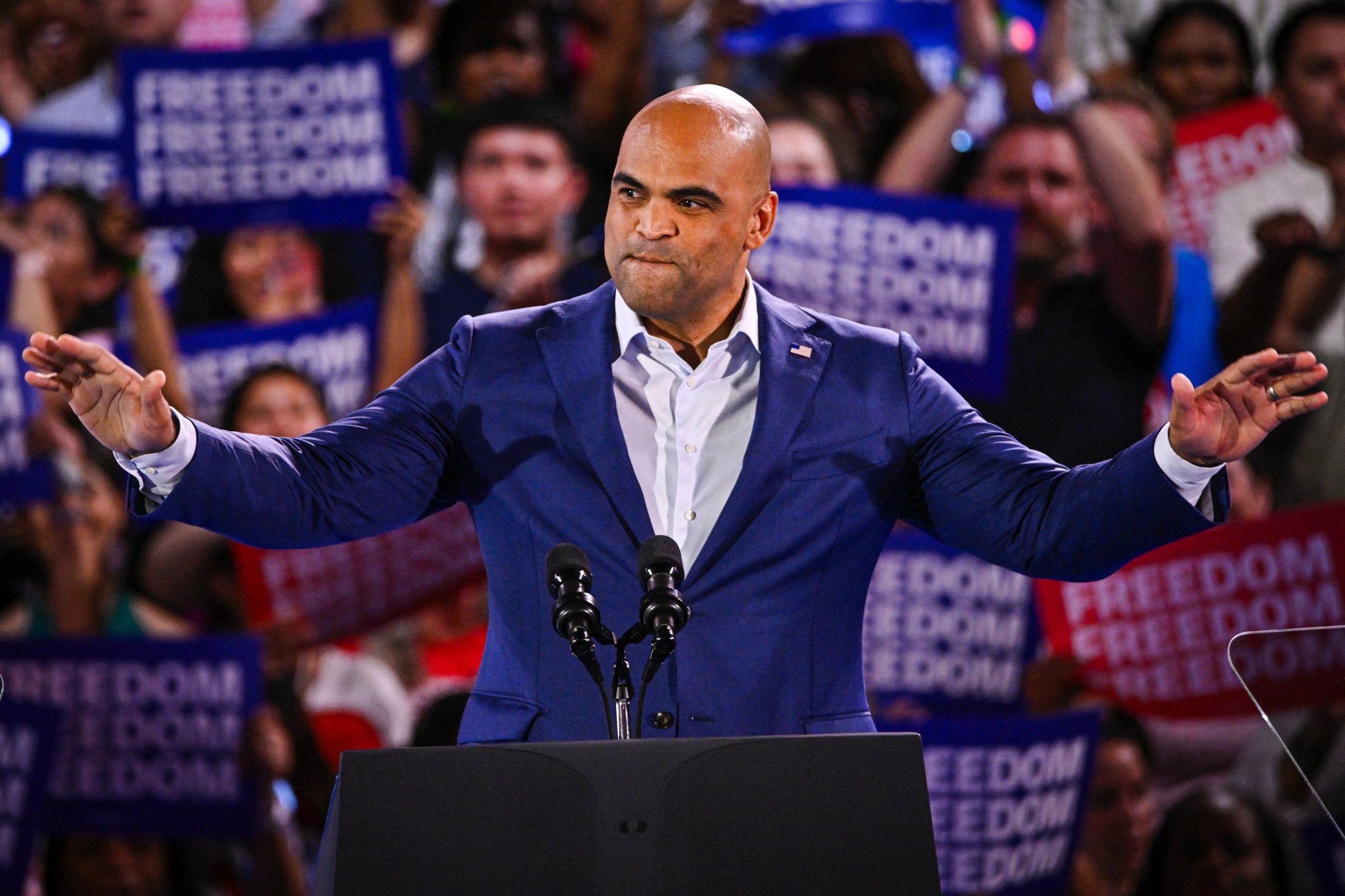 Colin Allred won't say 'transgender.' That bothers some voters.