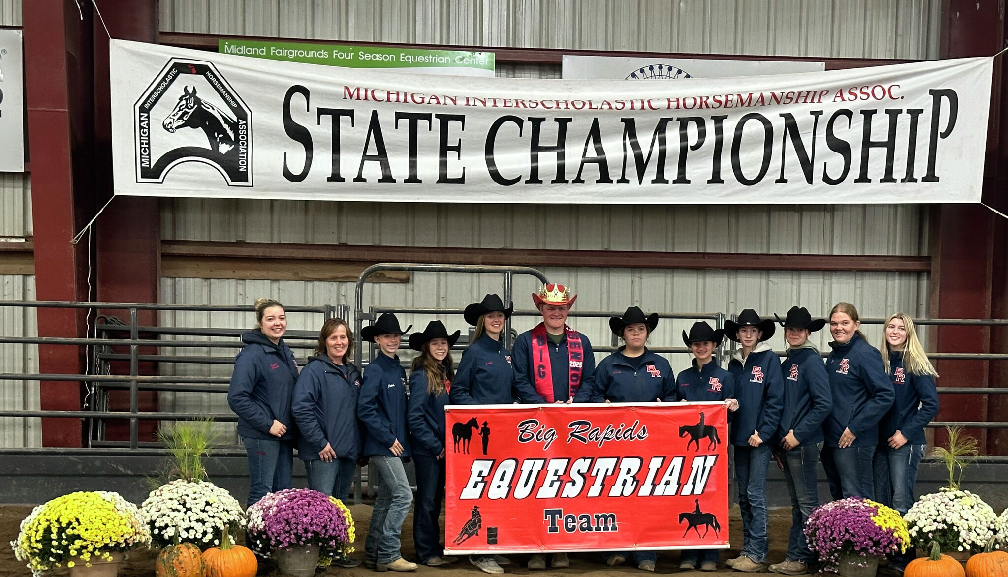 Big Rapids equestrian team finishes fourth in the state