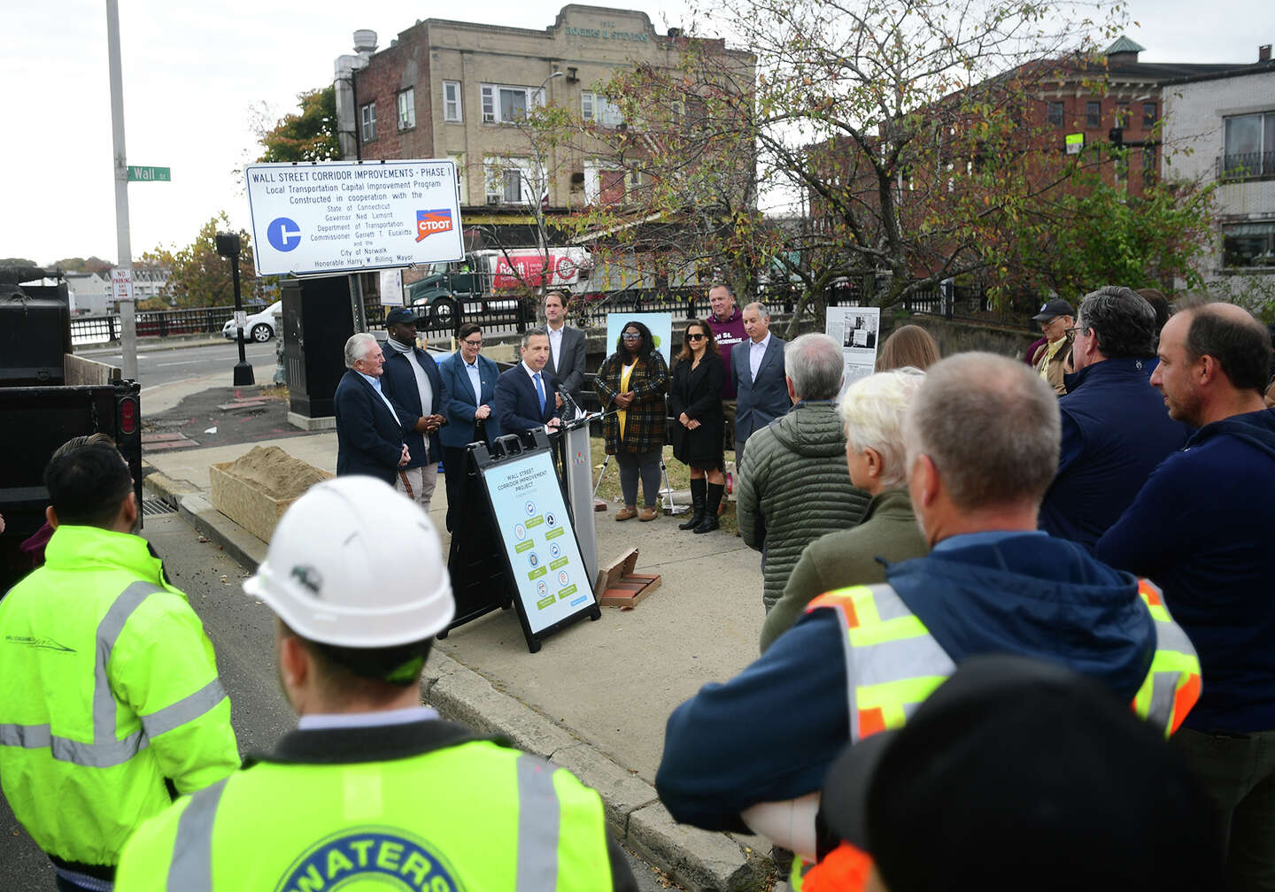 Norwalk celebrates Wall Street downtown rebirth with groundbreaking