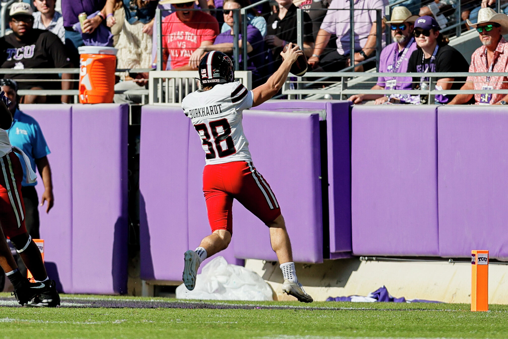 Texas Tech coach speaks on kicker’s Donald Trump celebration