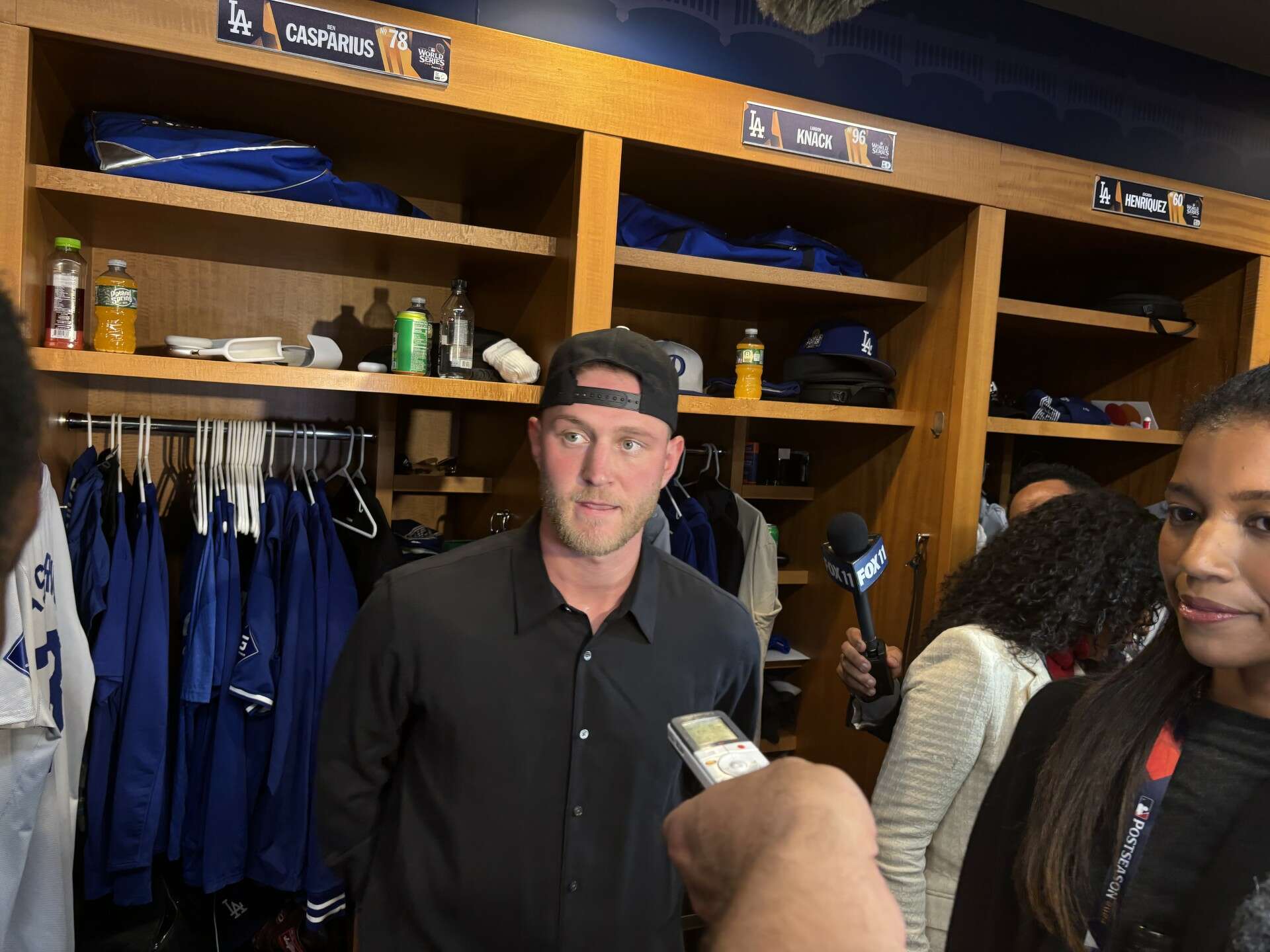 Ben Casparius fares well in Game 4 World Series start for Dodgers