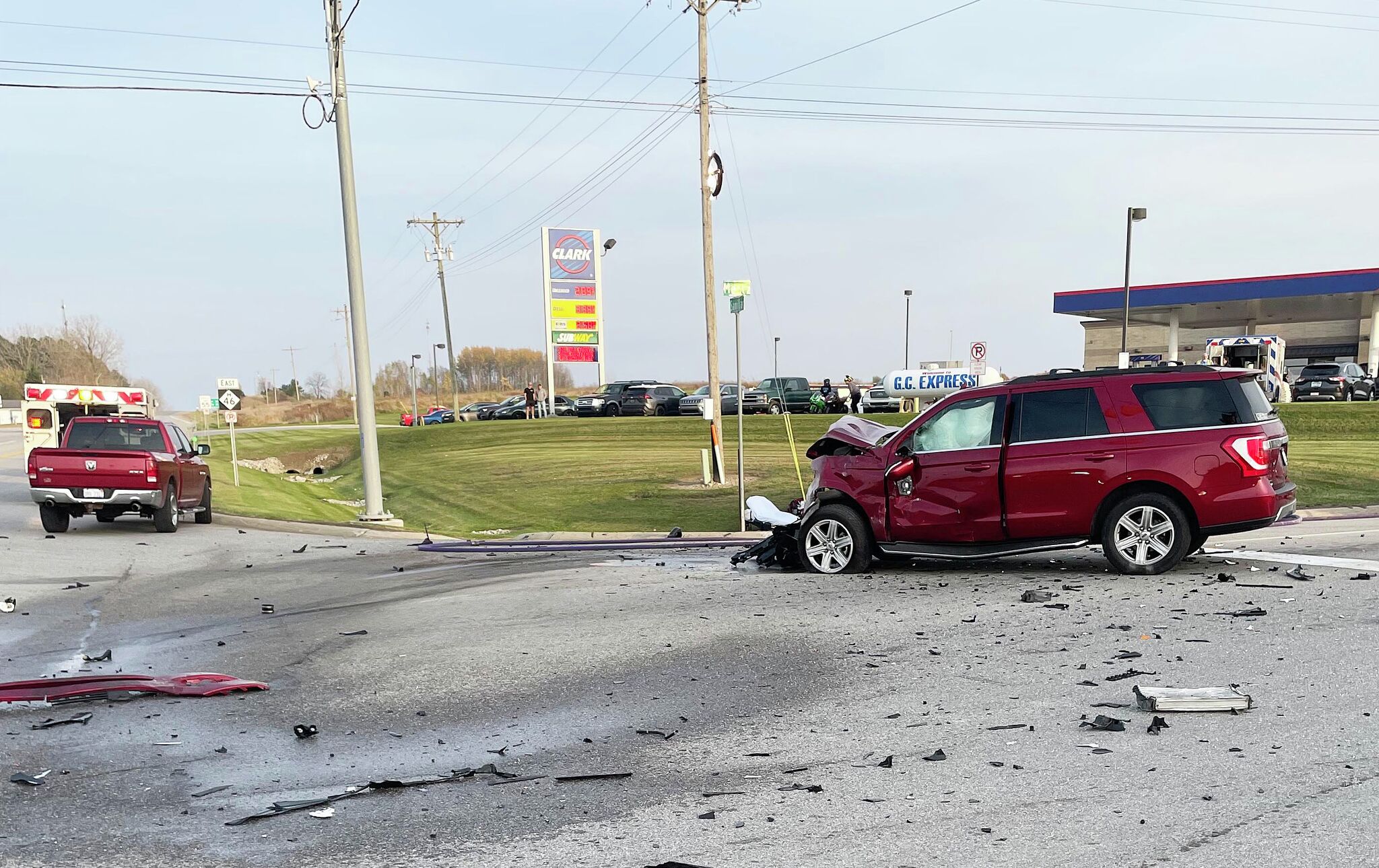 Cass City man airlifted after Tuscola County crash
