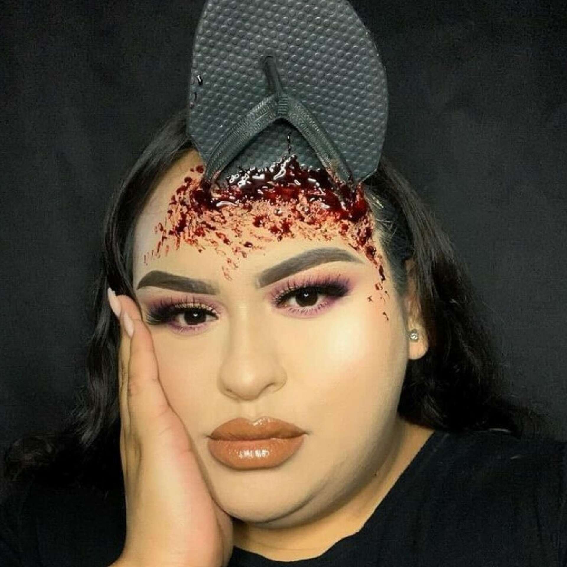 Viral bloody chancla costume lives on through South Texas artist