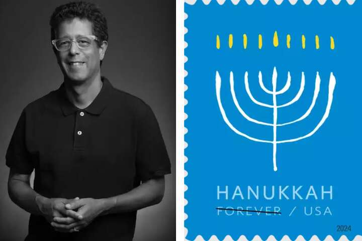 Meet the Yale alum who designed the 2024 USPS holiday, Hannukah stamps