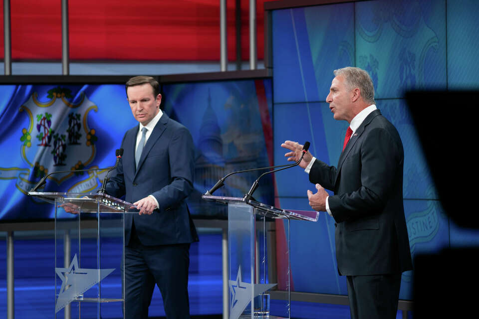 Chris Murphy and Mathew Corey clash in U.S. Senate debate