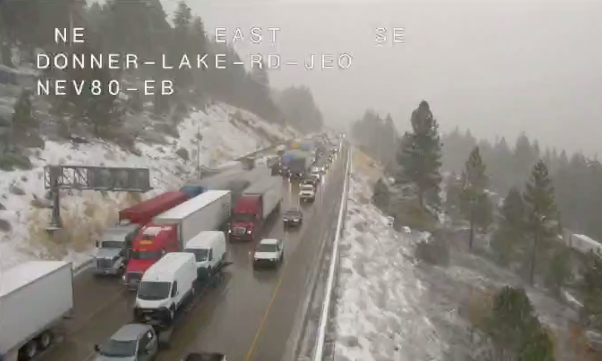 I-80 sees first chain control of the season, more snow on the way