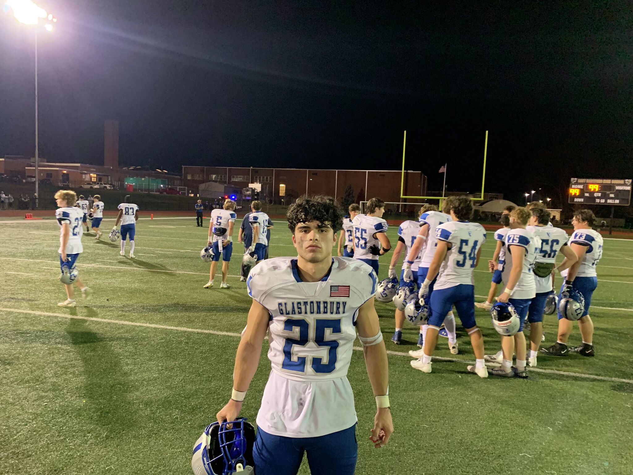 Glastonbury football beats East Hartford behind Casdia's 4 touchdowns
