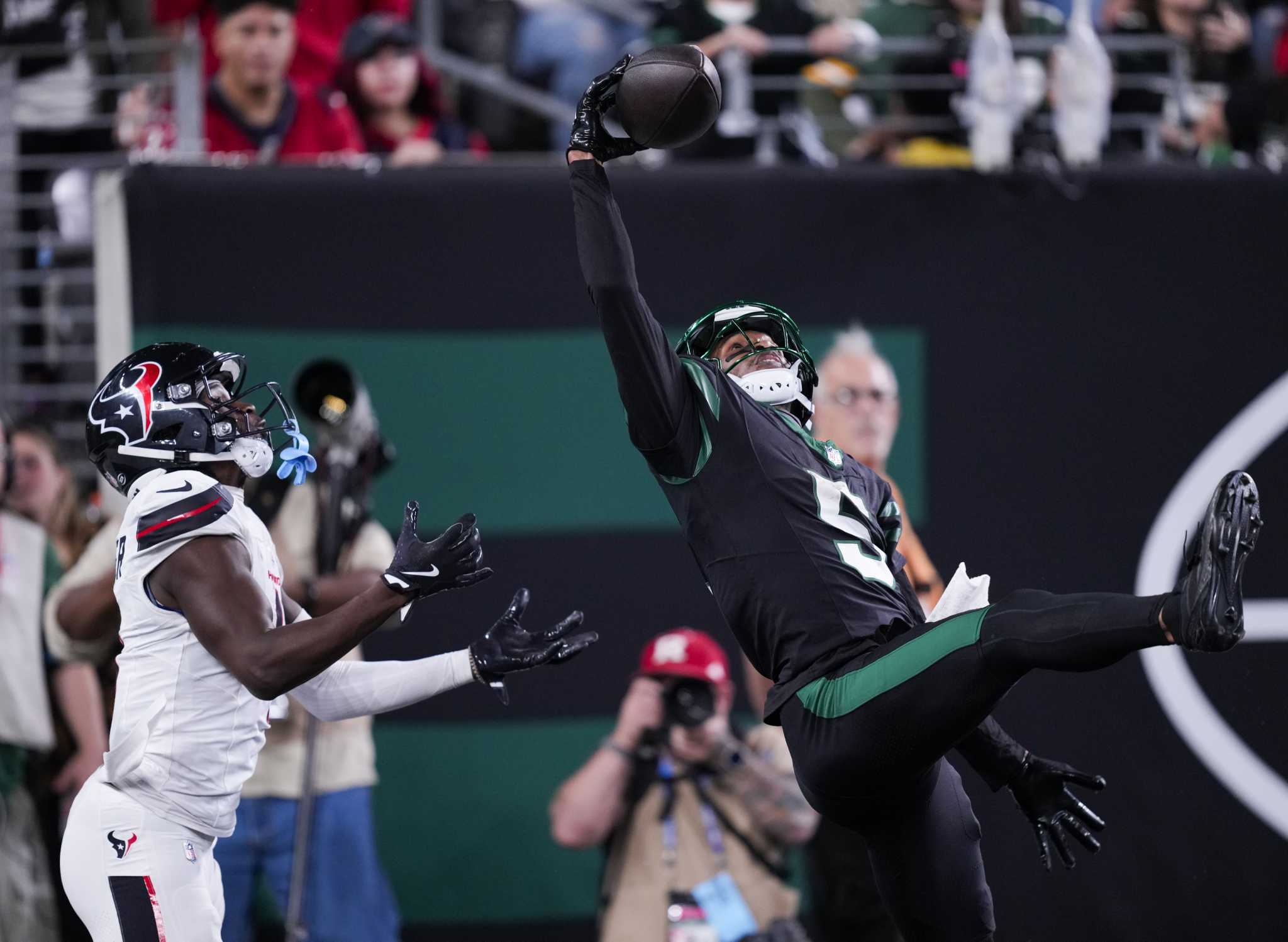 Houston Texans turning point: Garrett Wilson TD catch puts Jets up