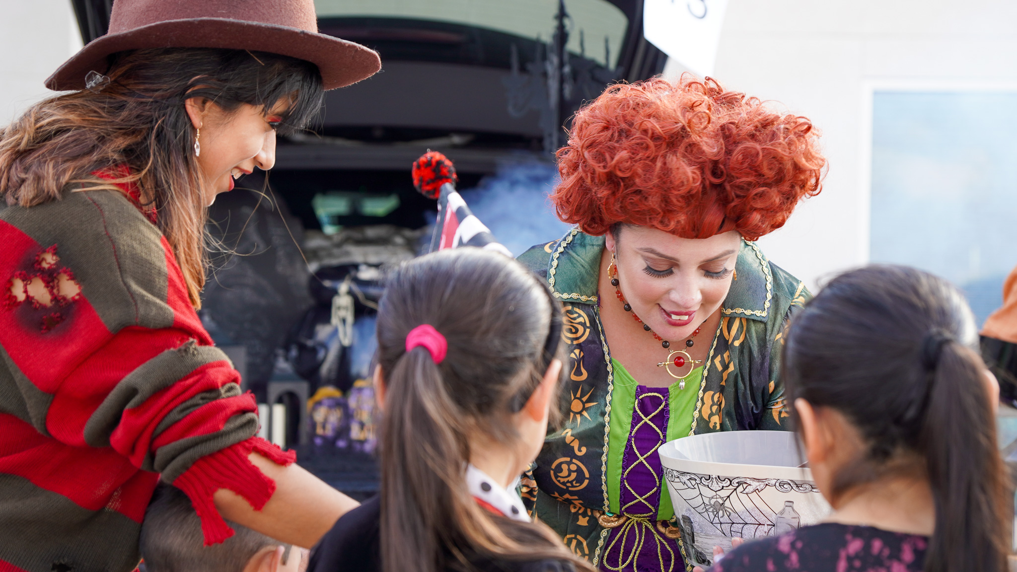 SCAN hosts first trunk-or-treat Halloween event for Laredo families