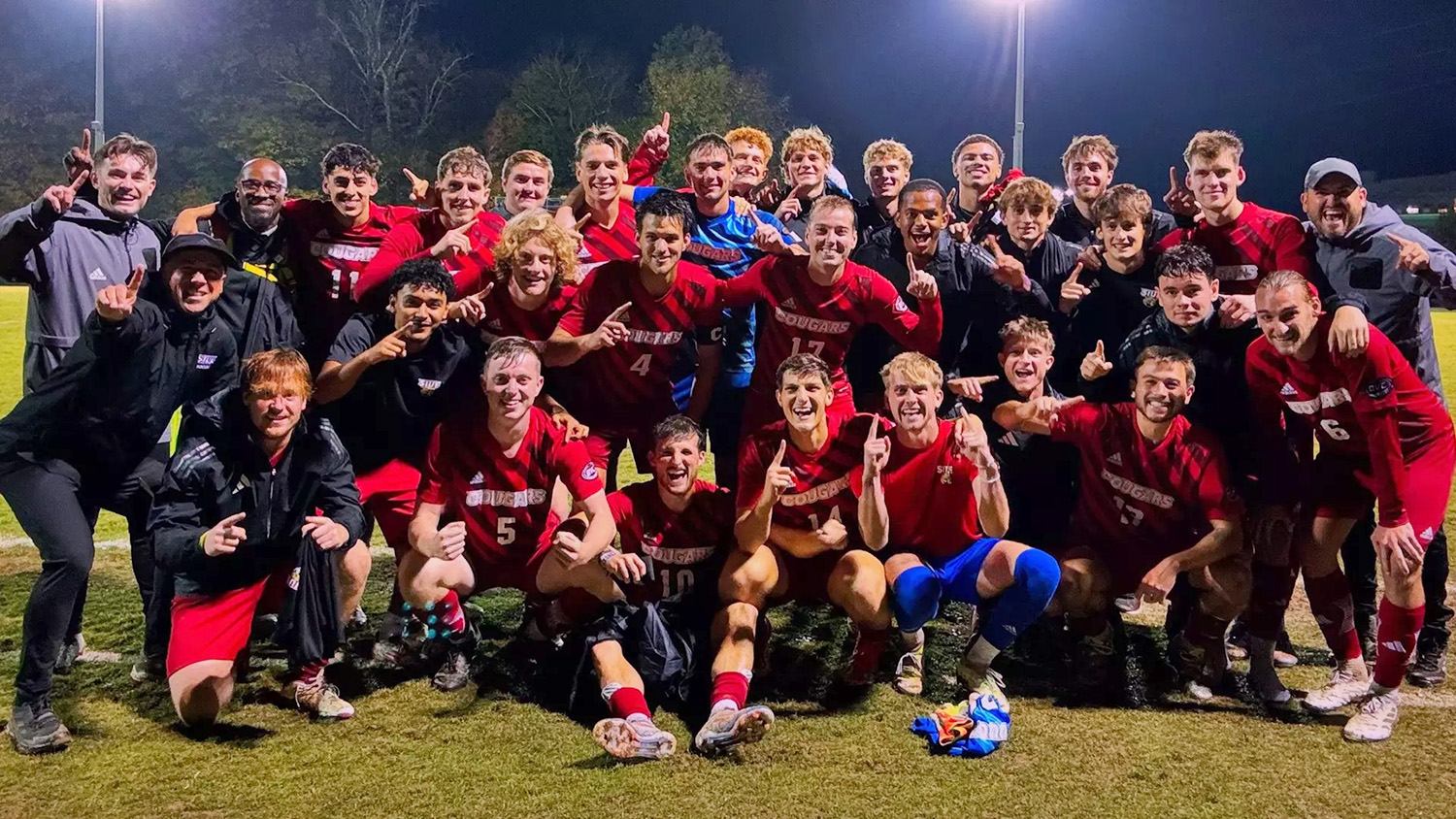 SIUE men's soccer wins OVC title with winy at Southern Indiana