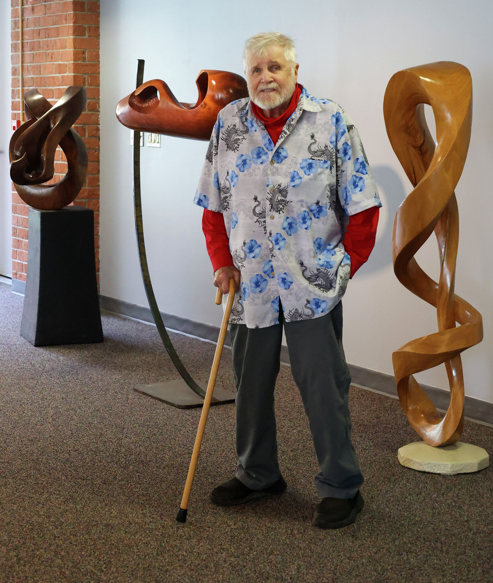Scruggs sculptures on display at WSCC