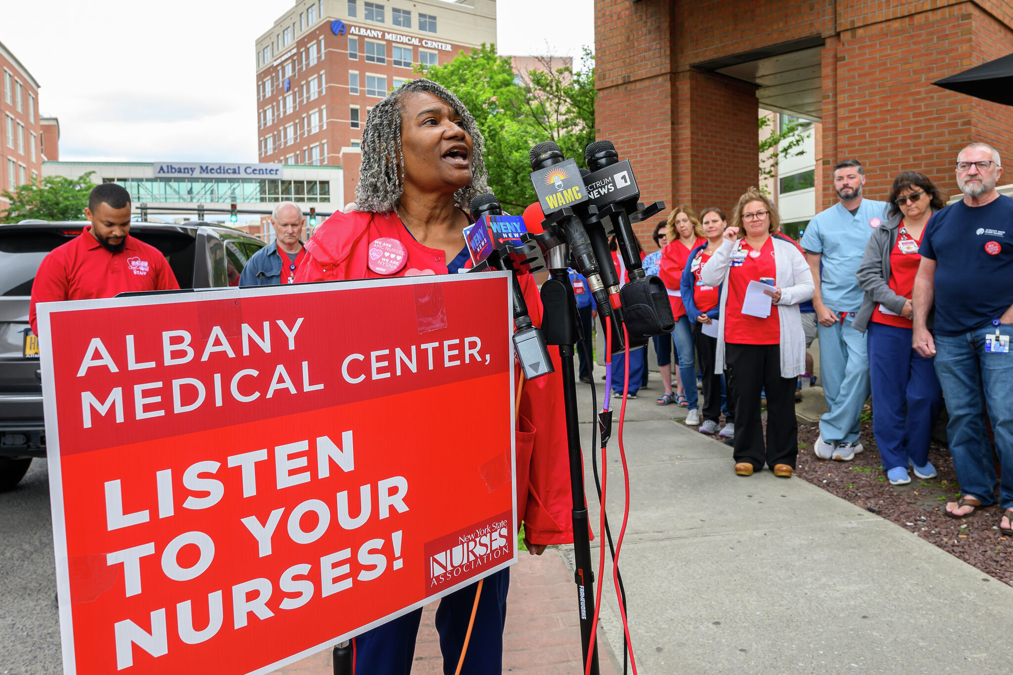 Albany Med nurses, management face off in staffing committee election