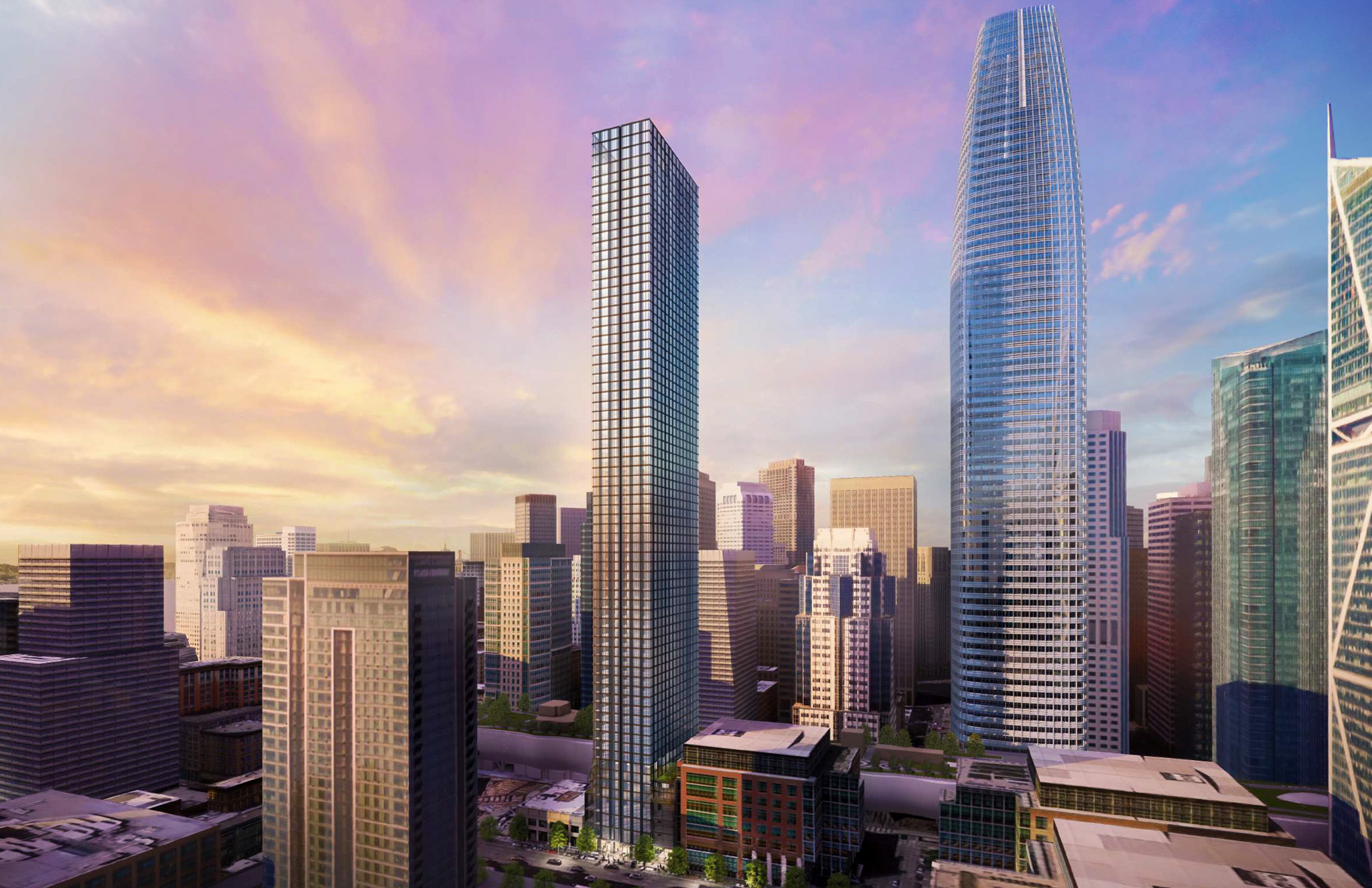 Map of the dozen, sky-high towers planned to rise in San Francisco