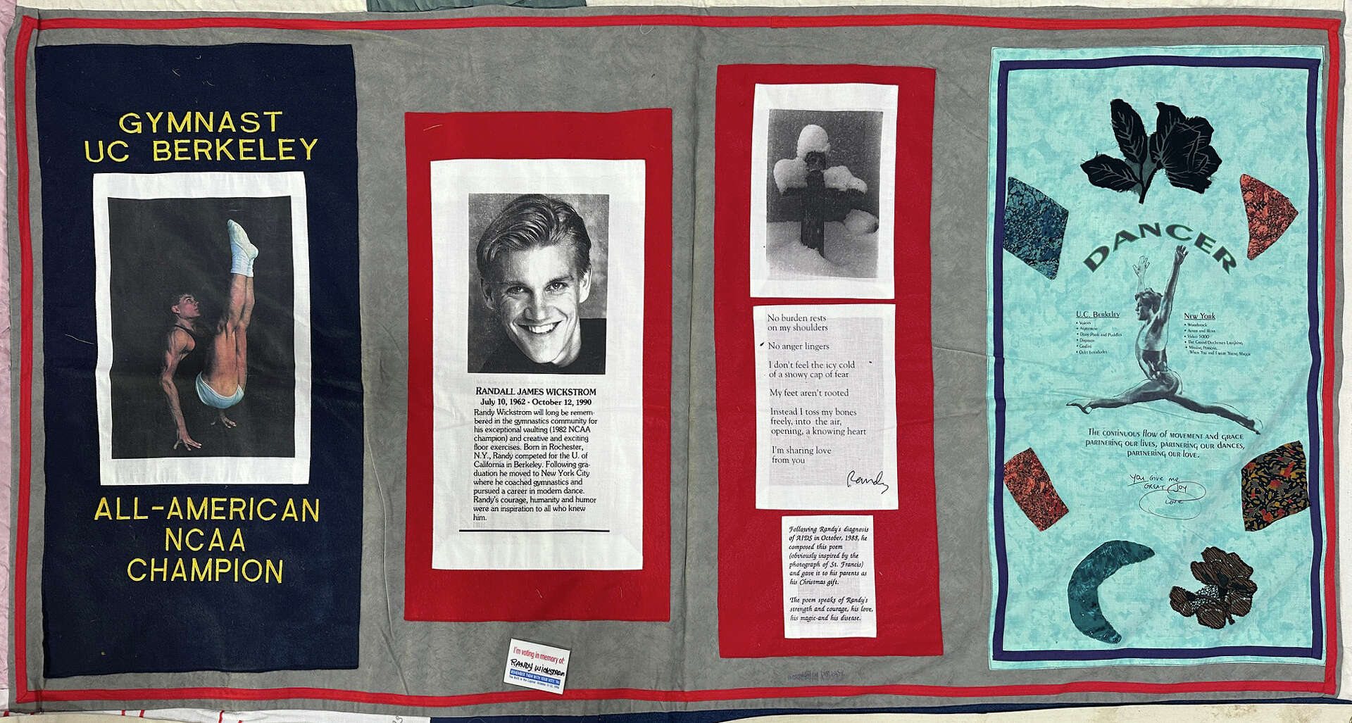 Legacy of Cal gymnast Randy Wickstrom, NCAA champion who died of AIDS