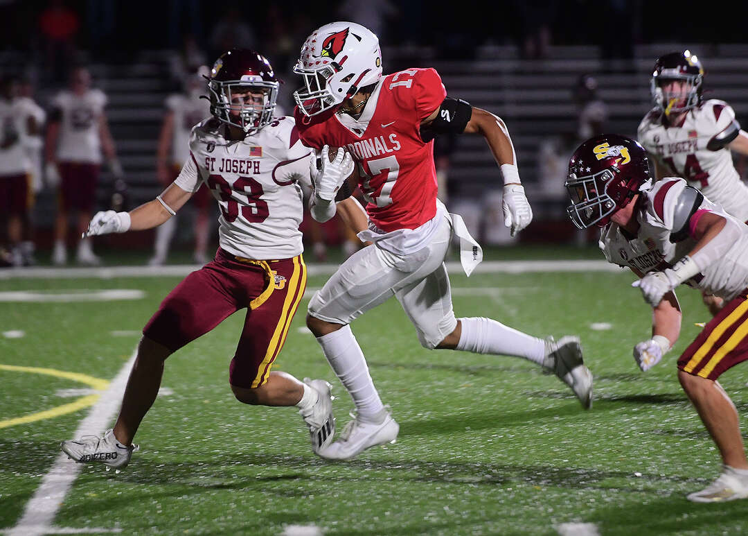 Greenwich High School football defeats St. Joseph in Top 10 matchup