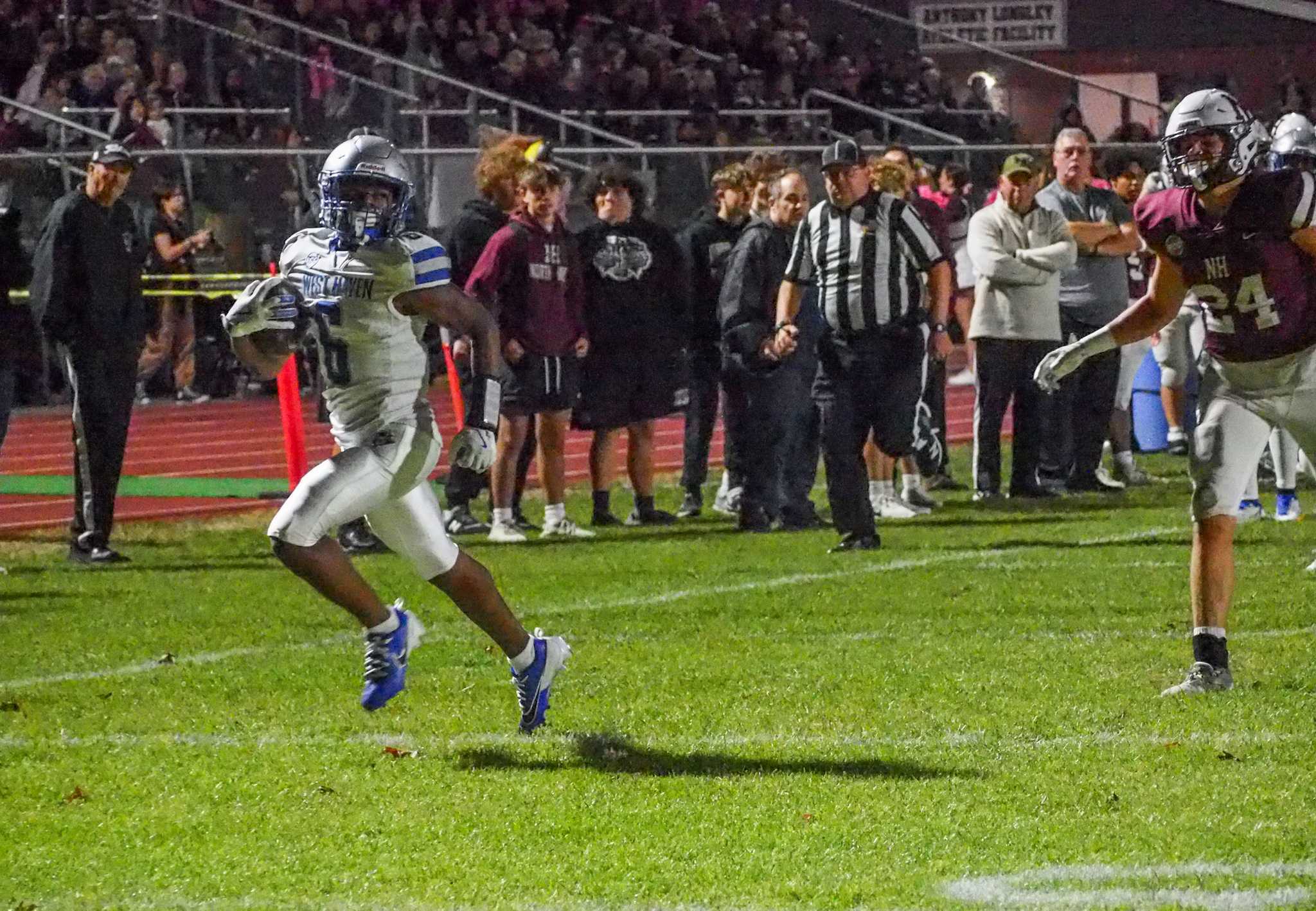 West Haven football defeats North Haven with running game, defense