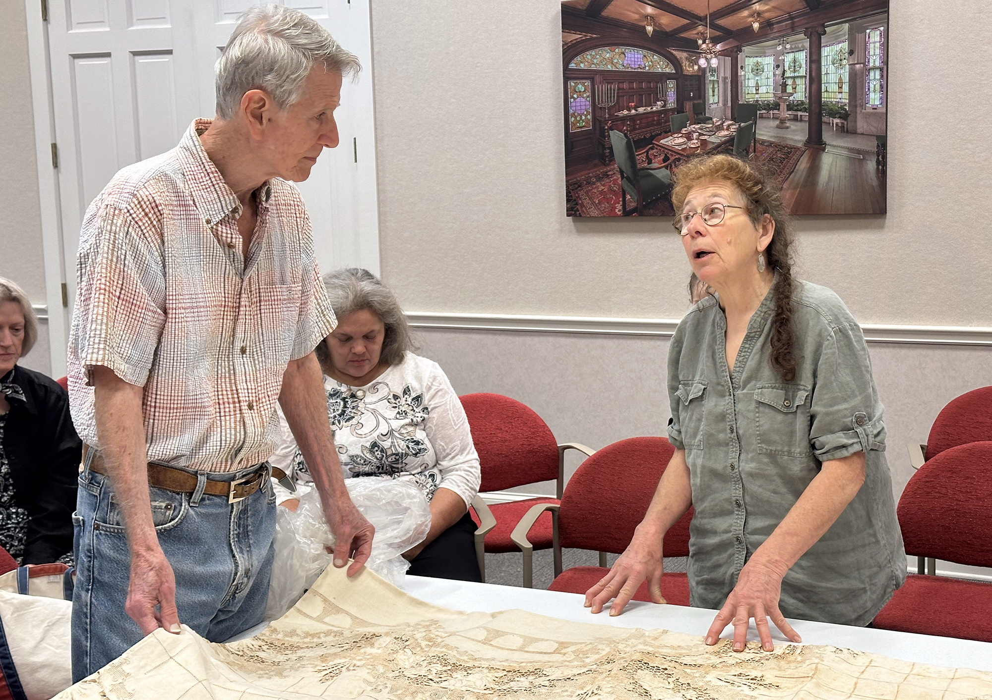 Rabbit Goody brings historic textiles to life for films and museums