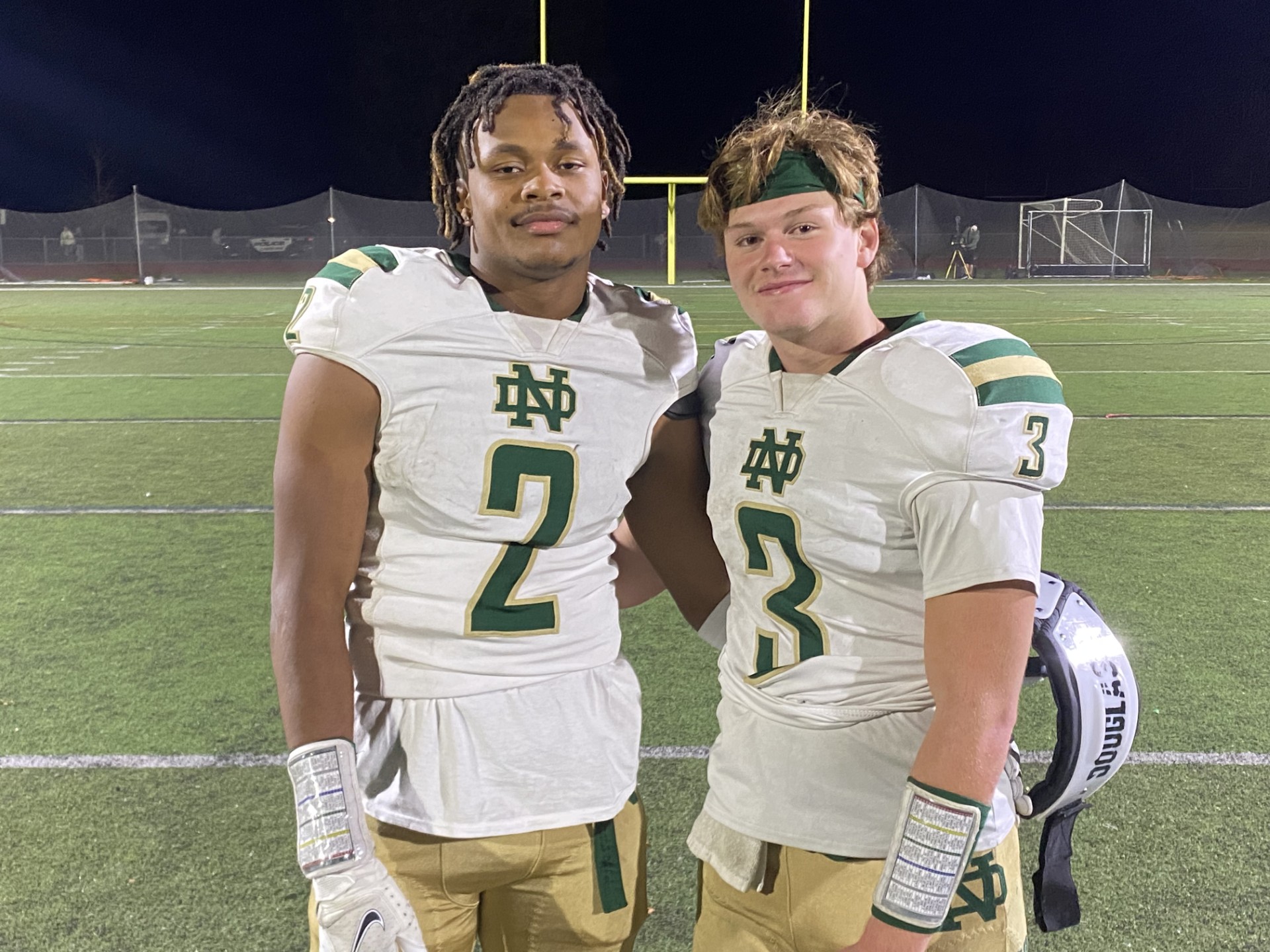 CT football star Carter helps Notre Dame-West Haven in CIAC playoffs