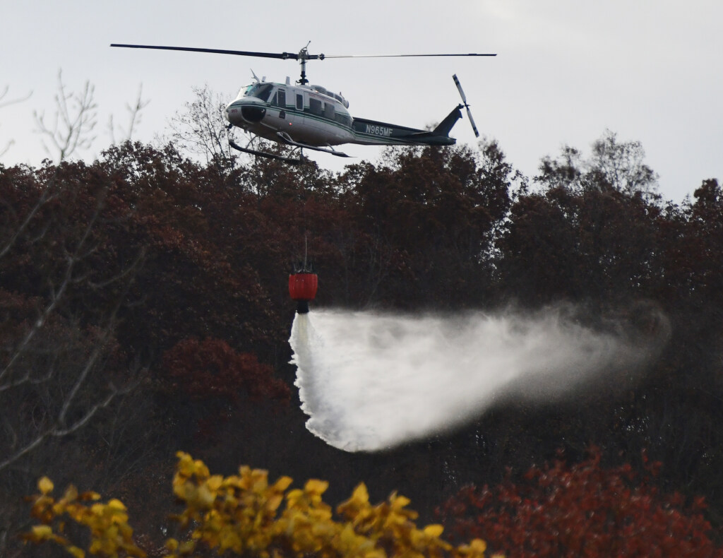 NWS: 'Elevated' brush fire danger in CT Saturday as temperatures drop