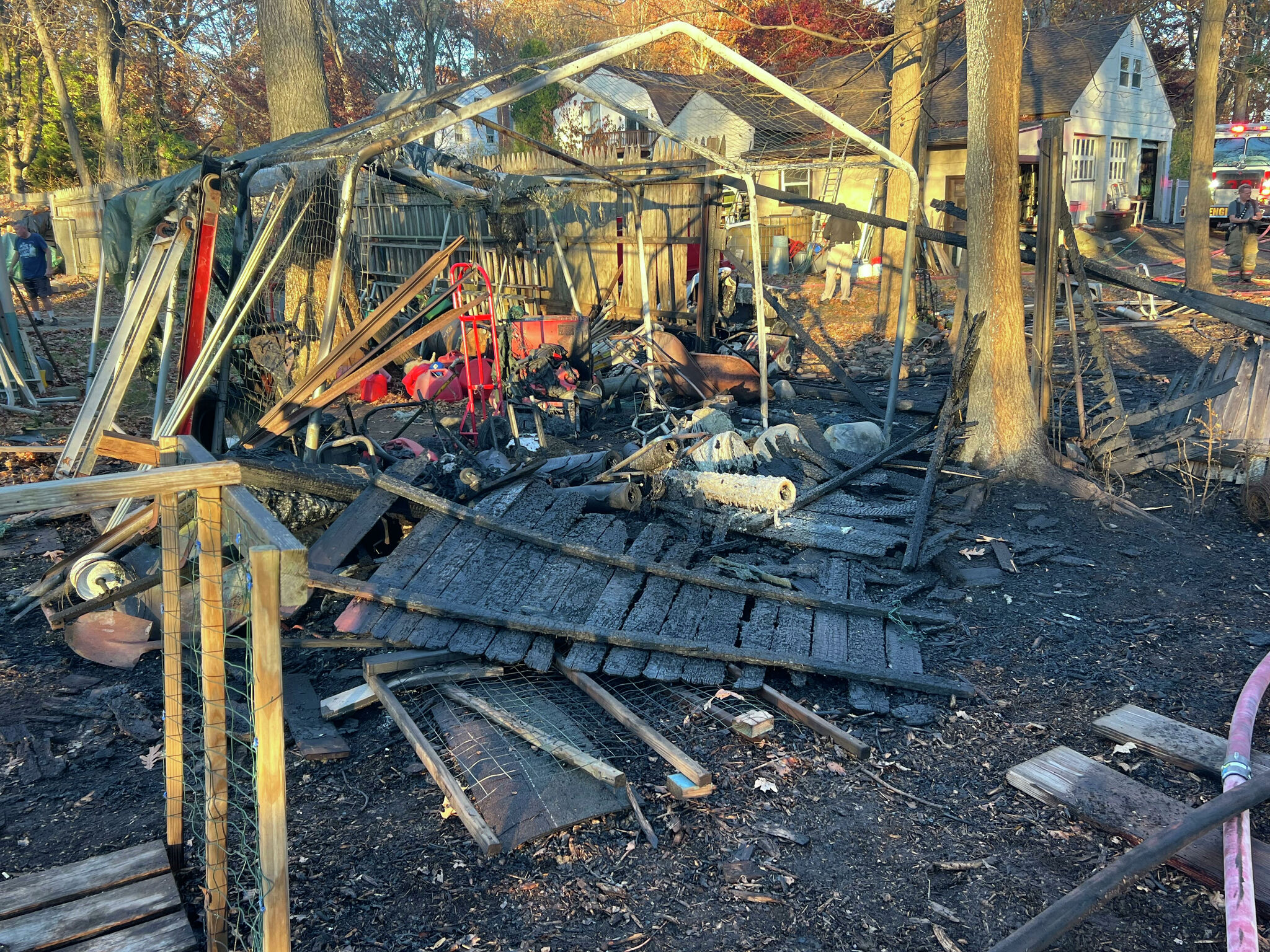 Official: Orange brush fire burns 1.25 acres, destroys farm building