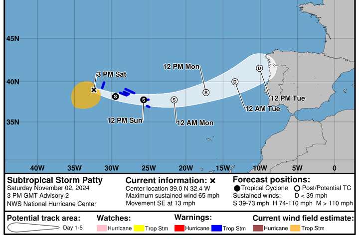 Patty forms but Texas waits for tropical storm out of Caribbean