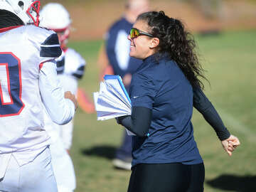 Jennifer Garzone awaits next phase as CT's only female football coach