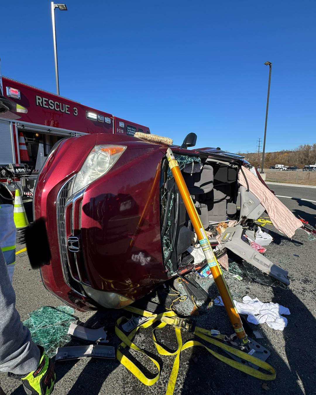 Four injured in Brookfield crash on Junction Road, officials say