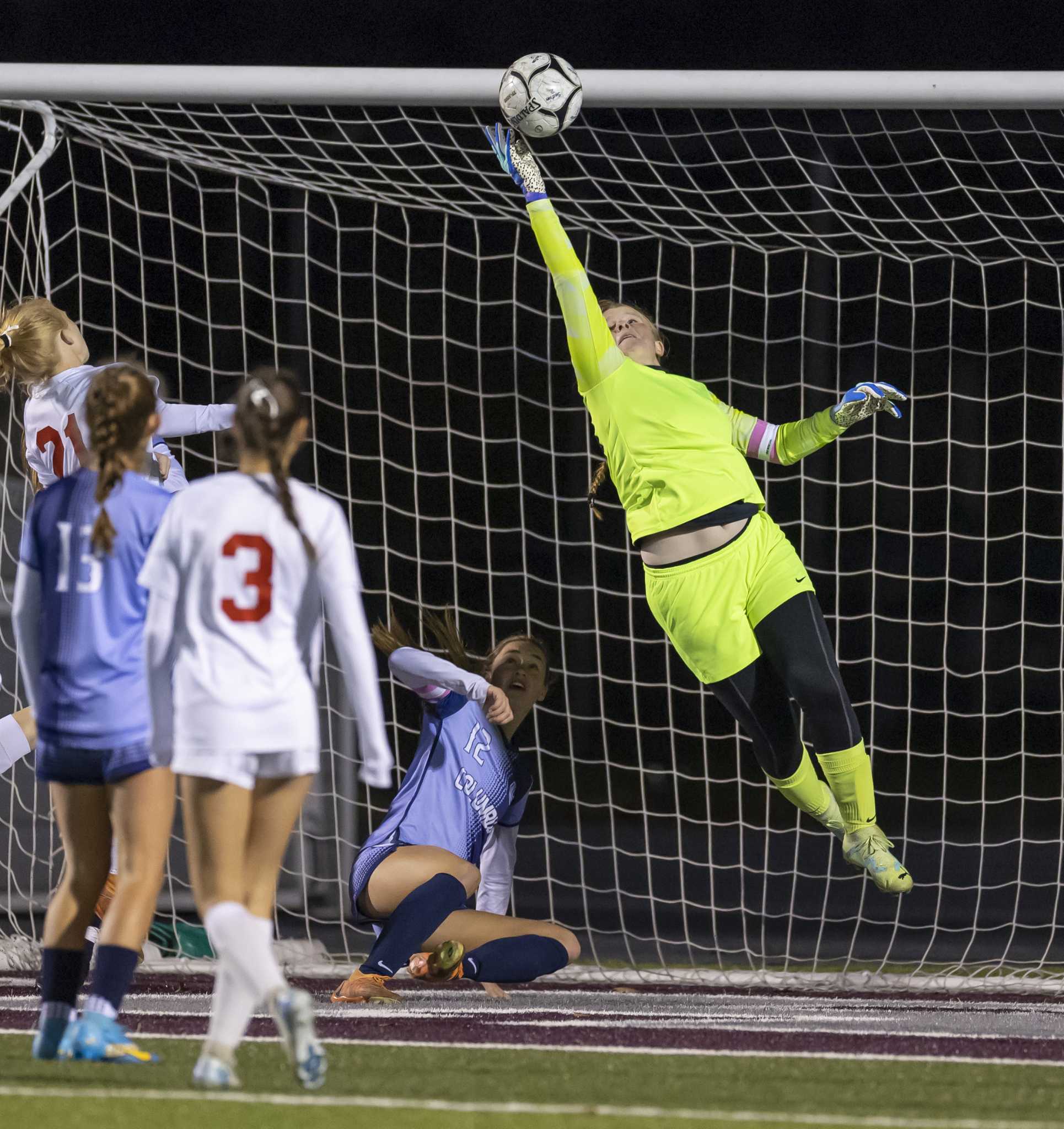 Nassivera excels in goal as Columbia girls' soccer seeks state title