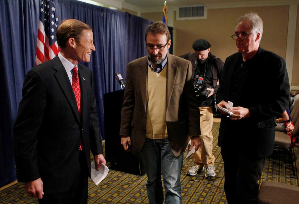 In the glow of victory, Blumenthal pledges a bi-partisan approach