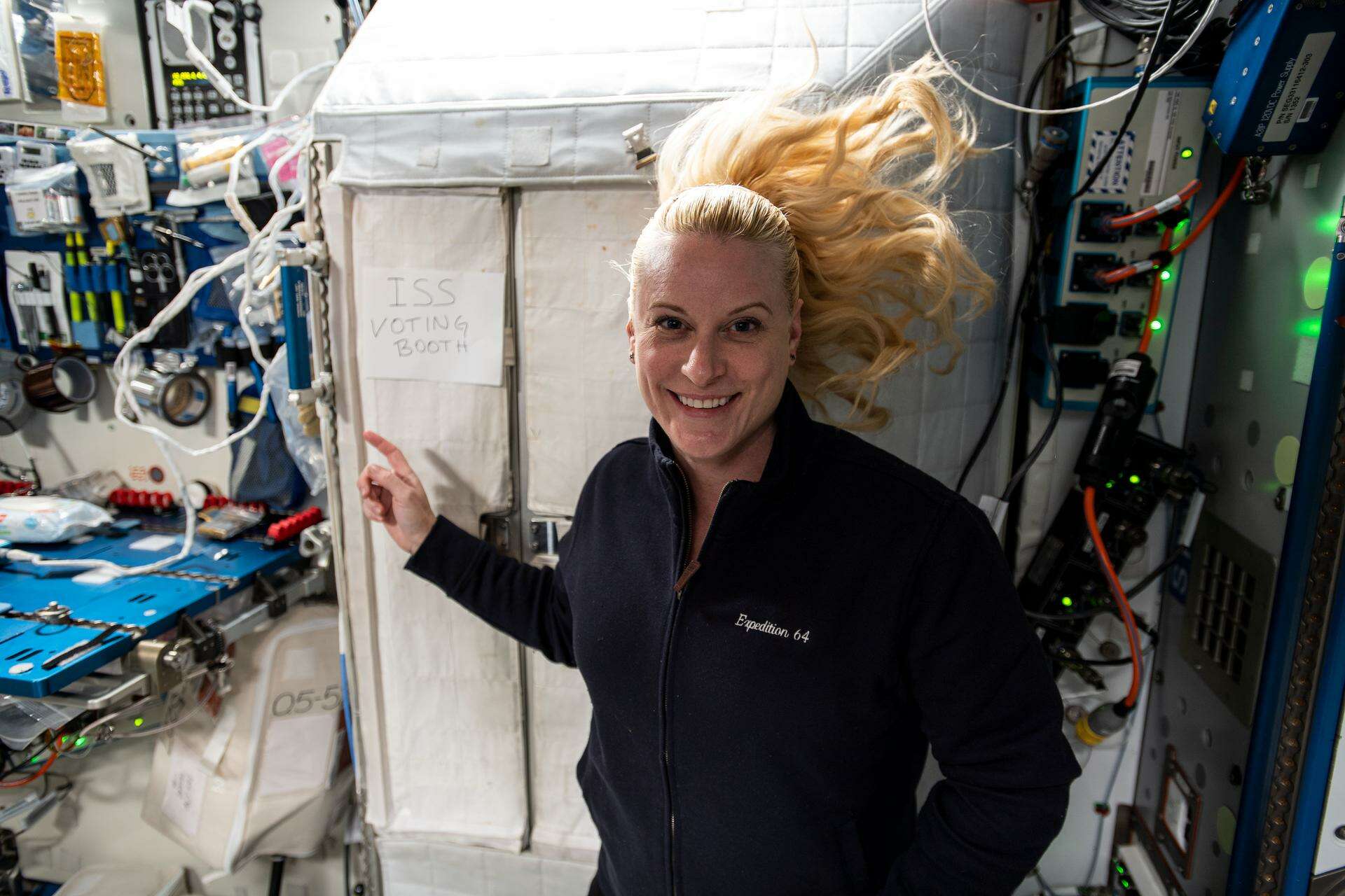 Here's how NASA astronauts' ballots get counted from space