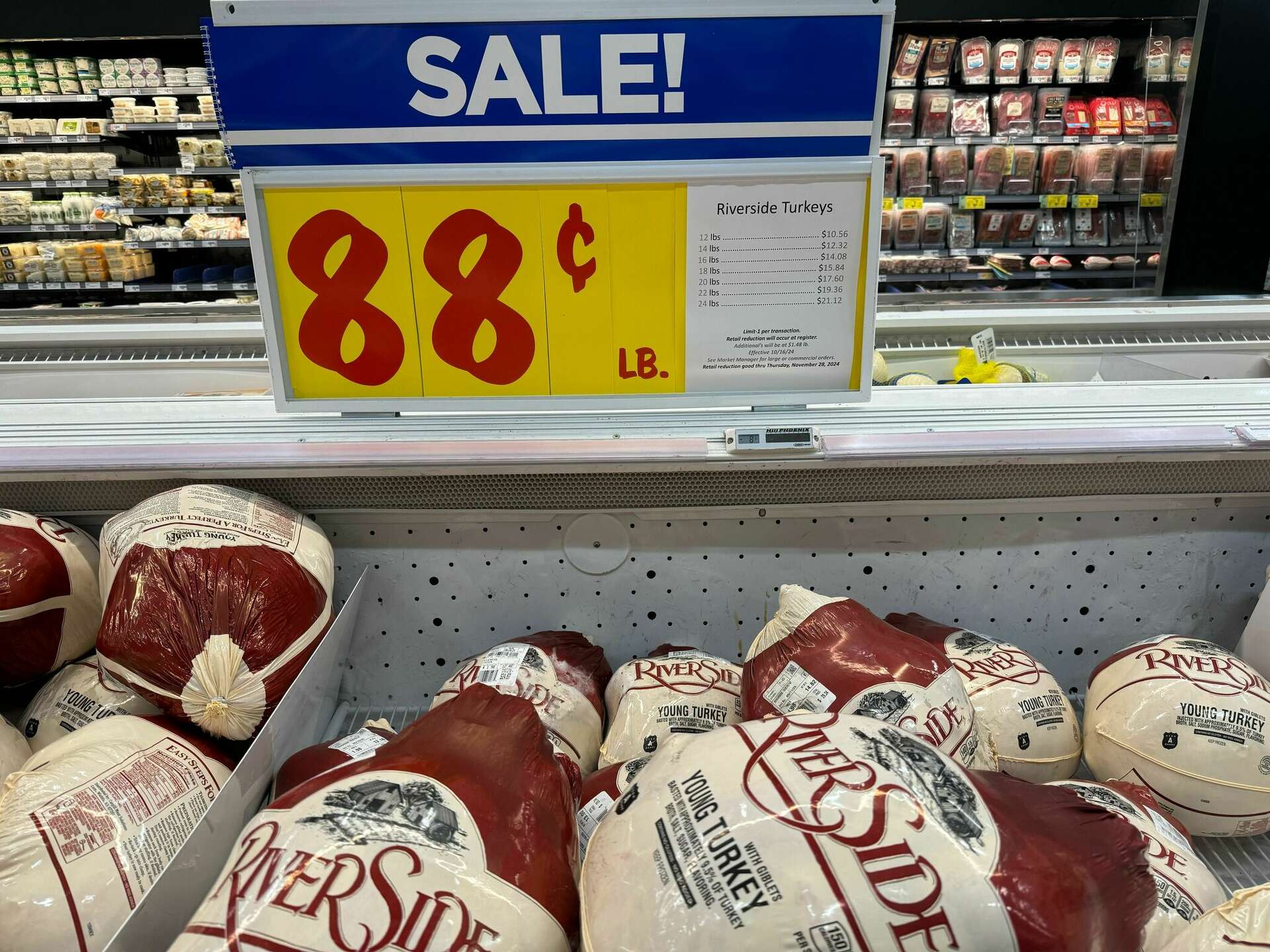H-E-B drastically drops turkey prices for Thanksgiving