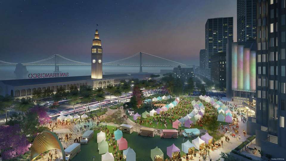 S.F. to revamp Embarcadero Plaza into 5-acre park under Breed plan