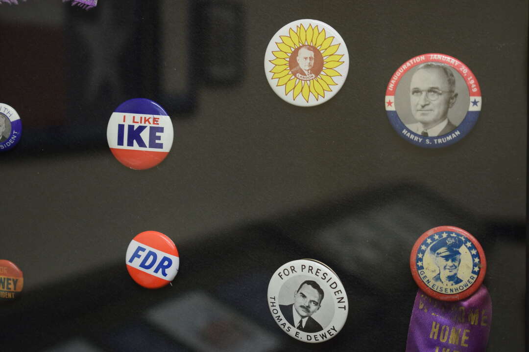 New exhibit at Rice shows American history through campaign buttons