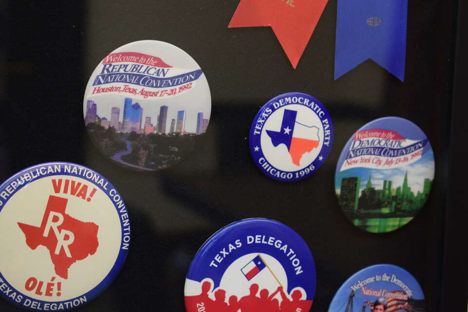 New exhibit at Rice shows American history through campaign buttons
