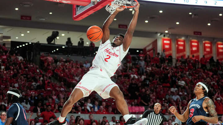 NCAA basketball: UH routs Jackson State in season opener